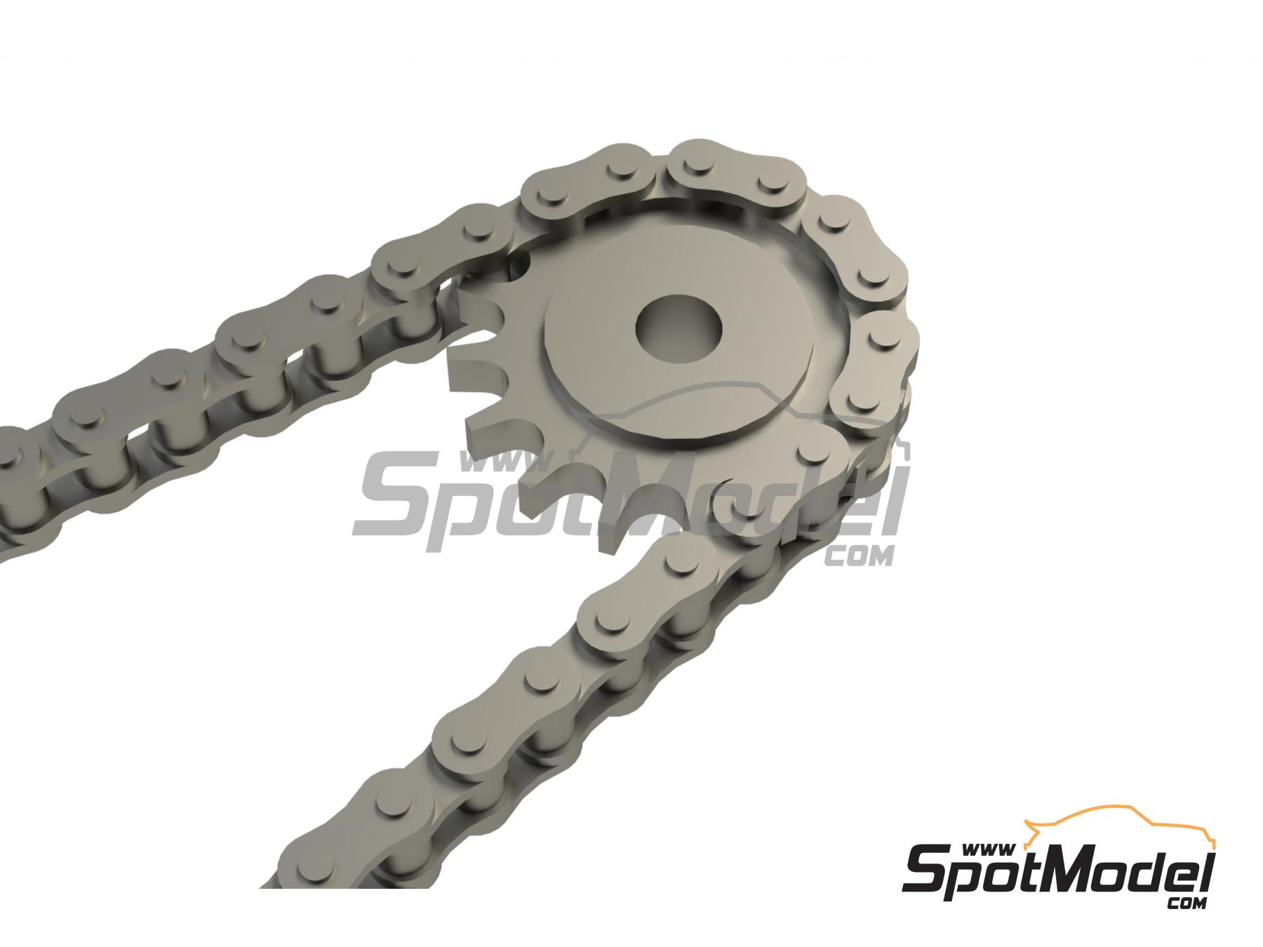 Falcon Scale Models FSM022: Chain set 1/12 scale - Honda RC166 GP Racer ...