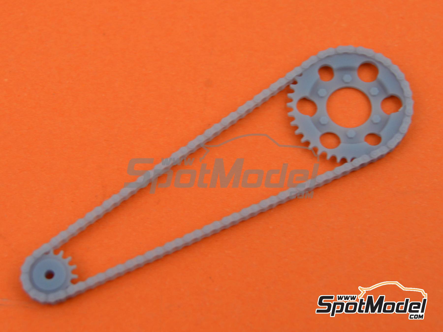 Falcon Scale Models FSM022: Chain set 1/12 scale - Honda RC166 GP Racer ...
