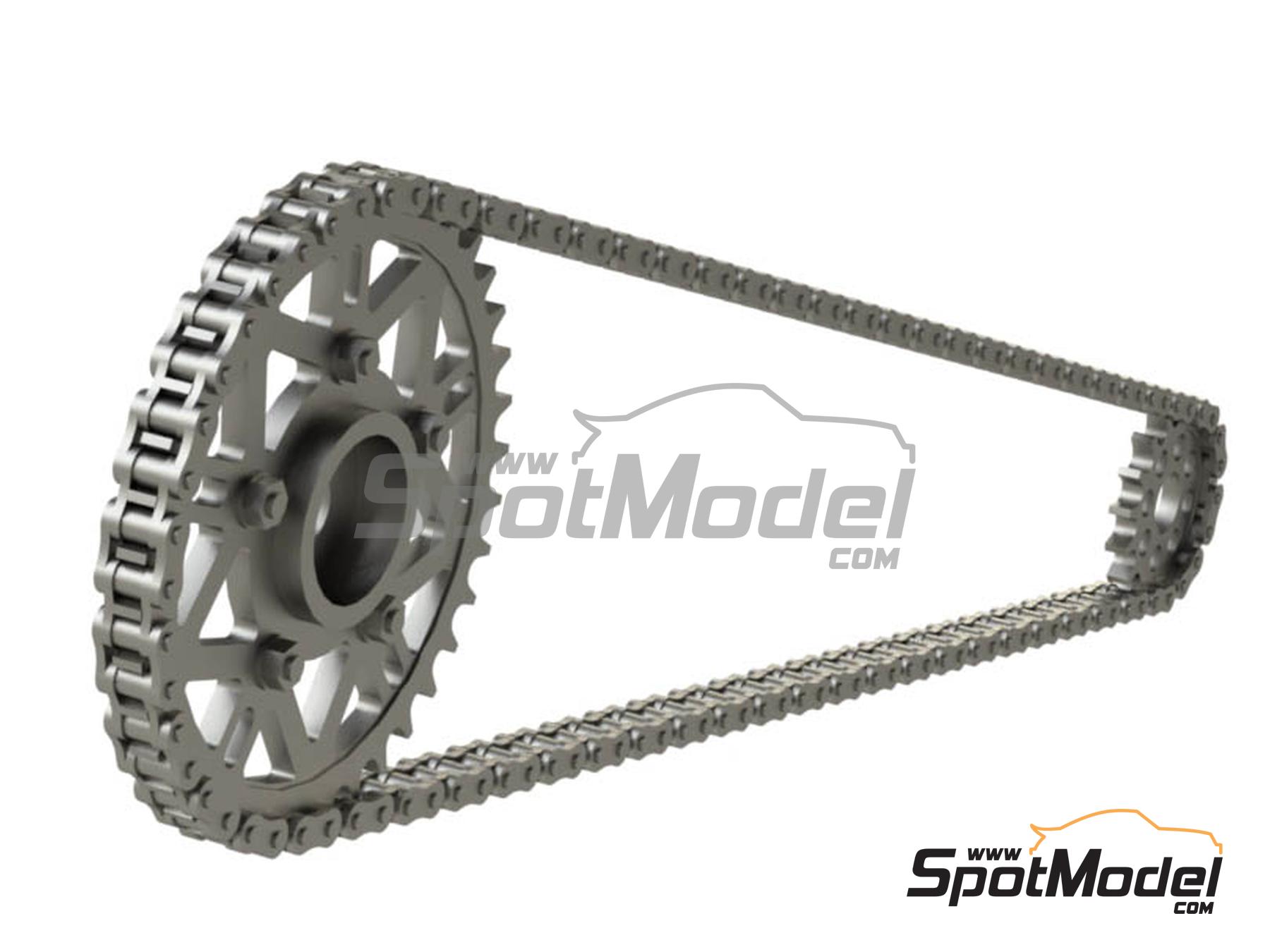 Falcon Scale Models FSM024: Chain set 1/12 scale - Kawasaki Ninja ZX-RR ...