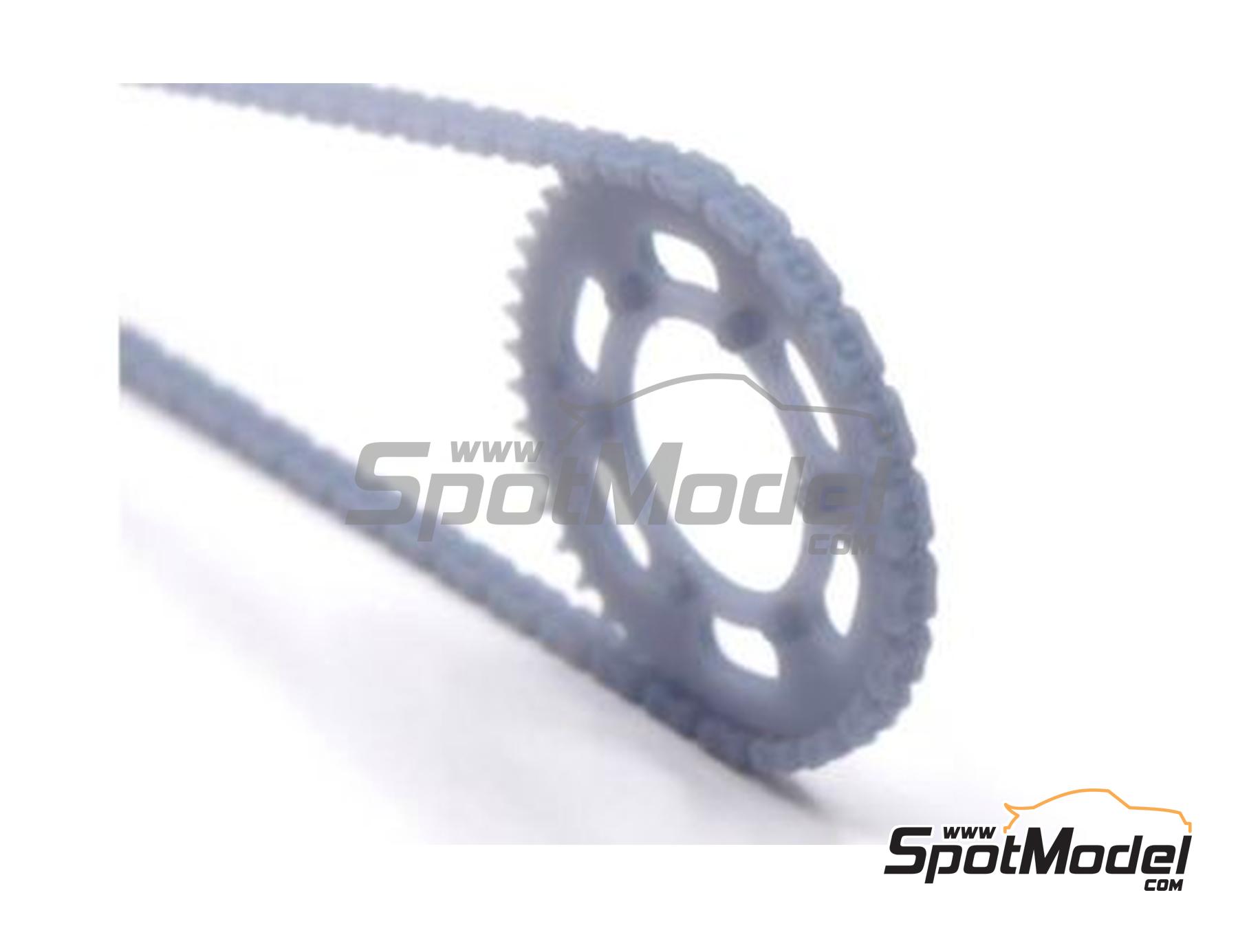 Falcon Scale Models FSM032: Chain set 1/12 scale - Kawasaki KR250 ...