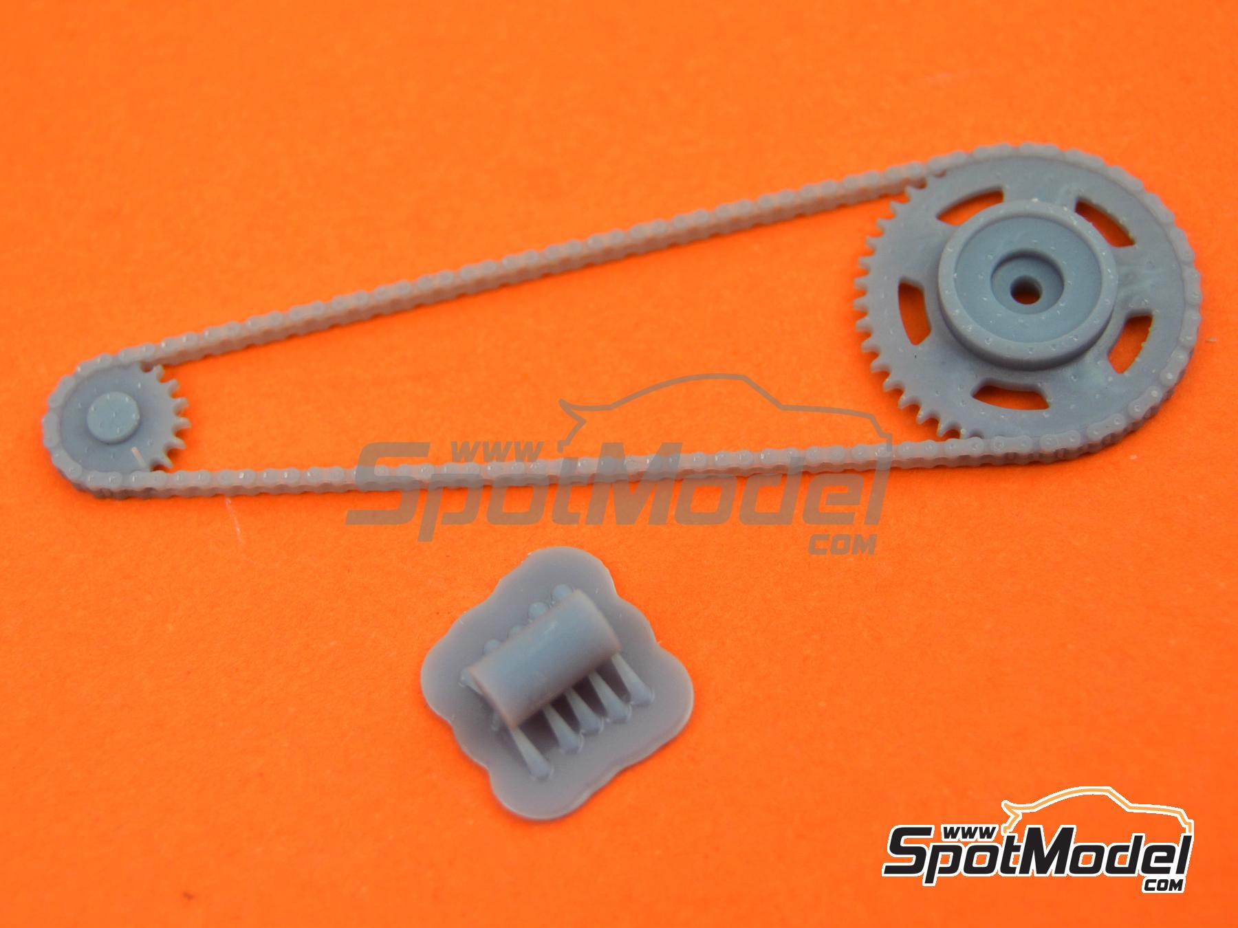 Falcon Scale Models FSM033: Chain set 1/12 scale - Honda CBR 1000 XX ...