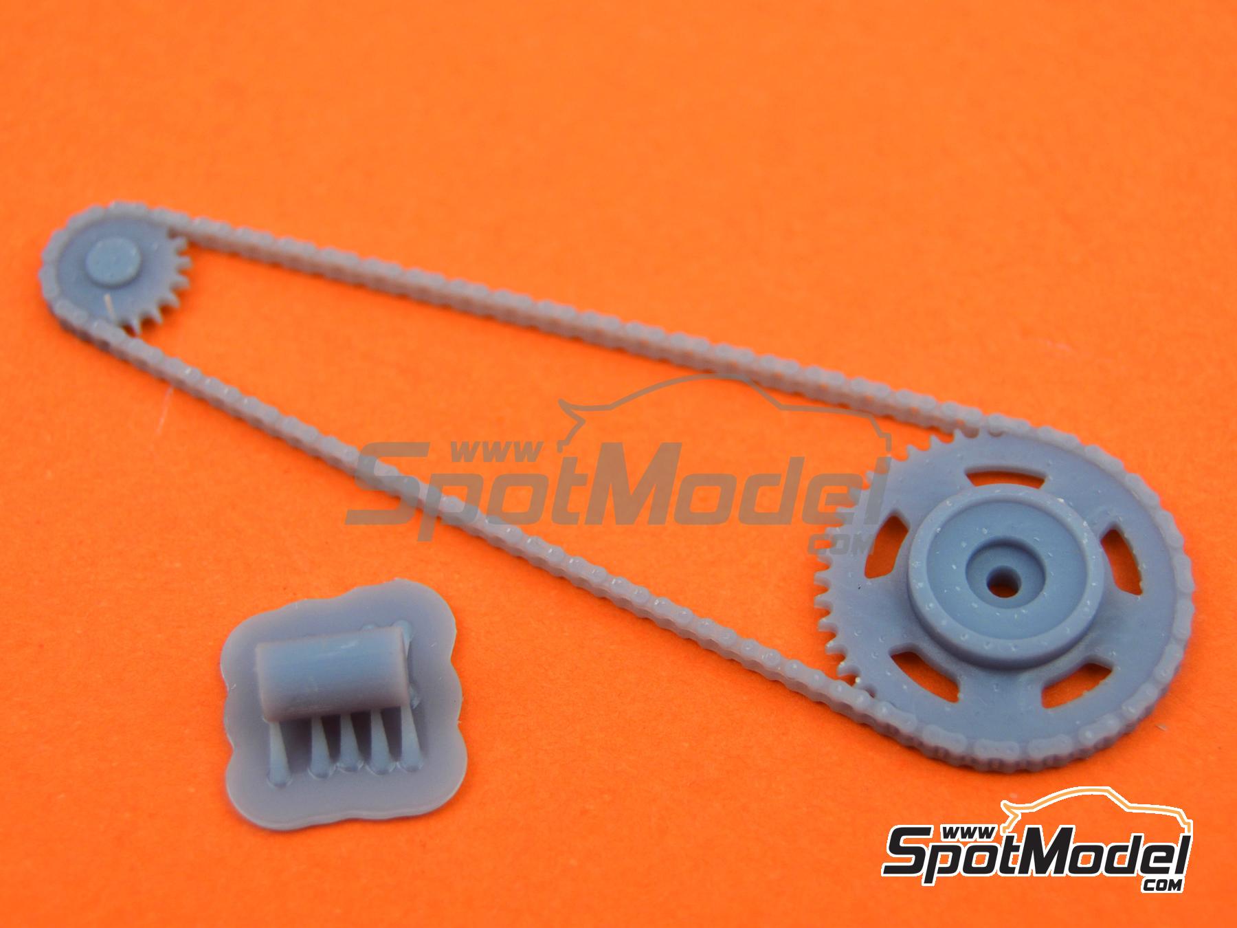 Falcon Scale Models FSM033: Chain set 1/12 scale - Honda CBR 1000 XX ...