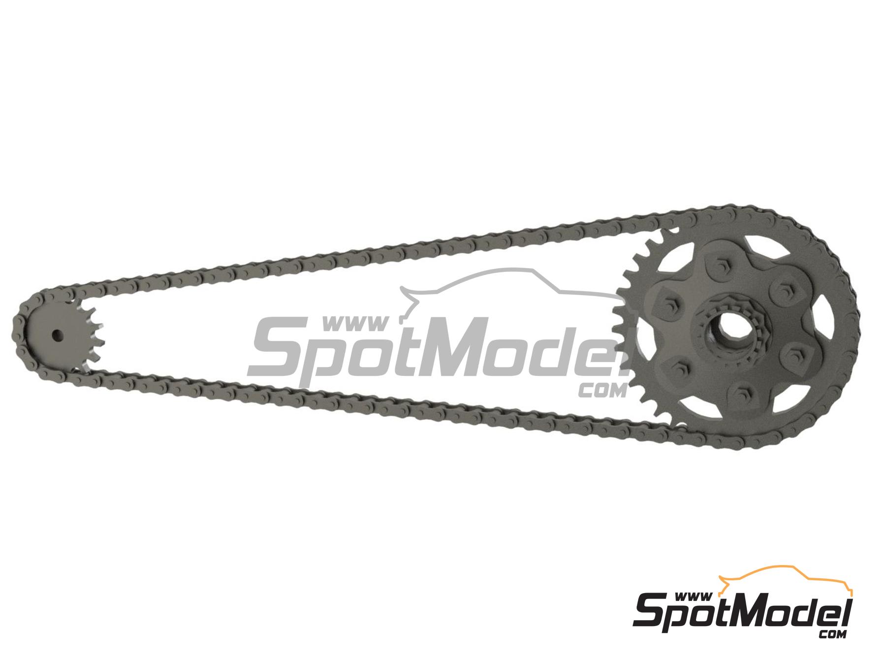 Falcon Scale Models FSM036: Chain set 1/12 scale - Ducati 1199 Panigale ...