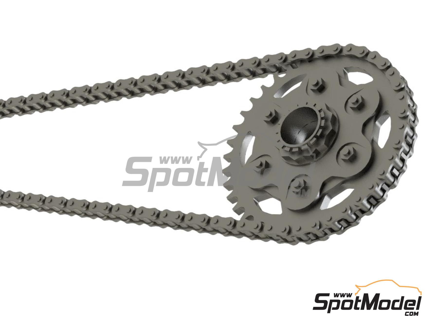 Falcon Scale Models FSM036: Chain set 1/12 scale - Ducati 1199 Panigale ...