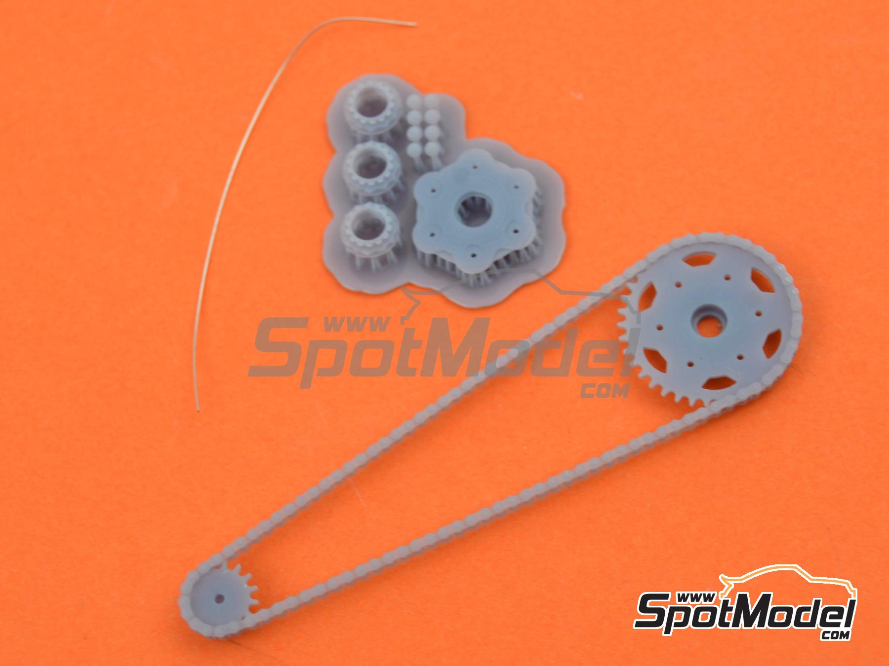 Falcon Scale Models FSM036: Chain set 1/12 scale - Ducati 1199 Panigale ...