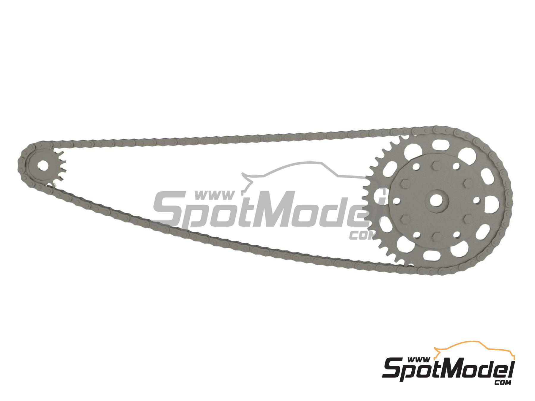 Falcon Scale Models FSM38: Chain set 1/12 scale - Suzuki GSX-R 750 ...