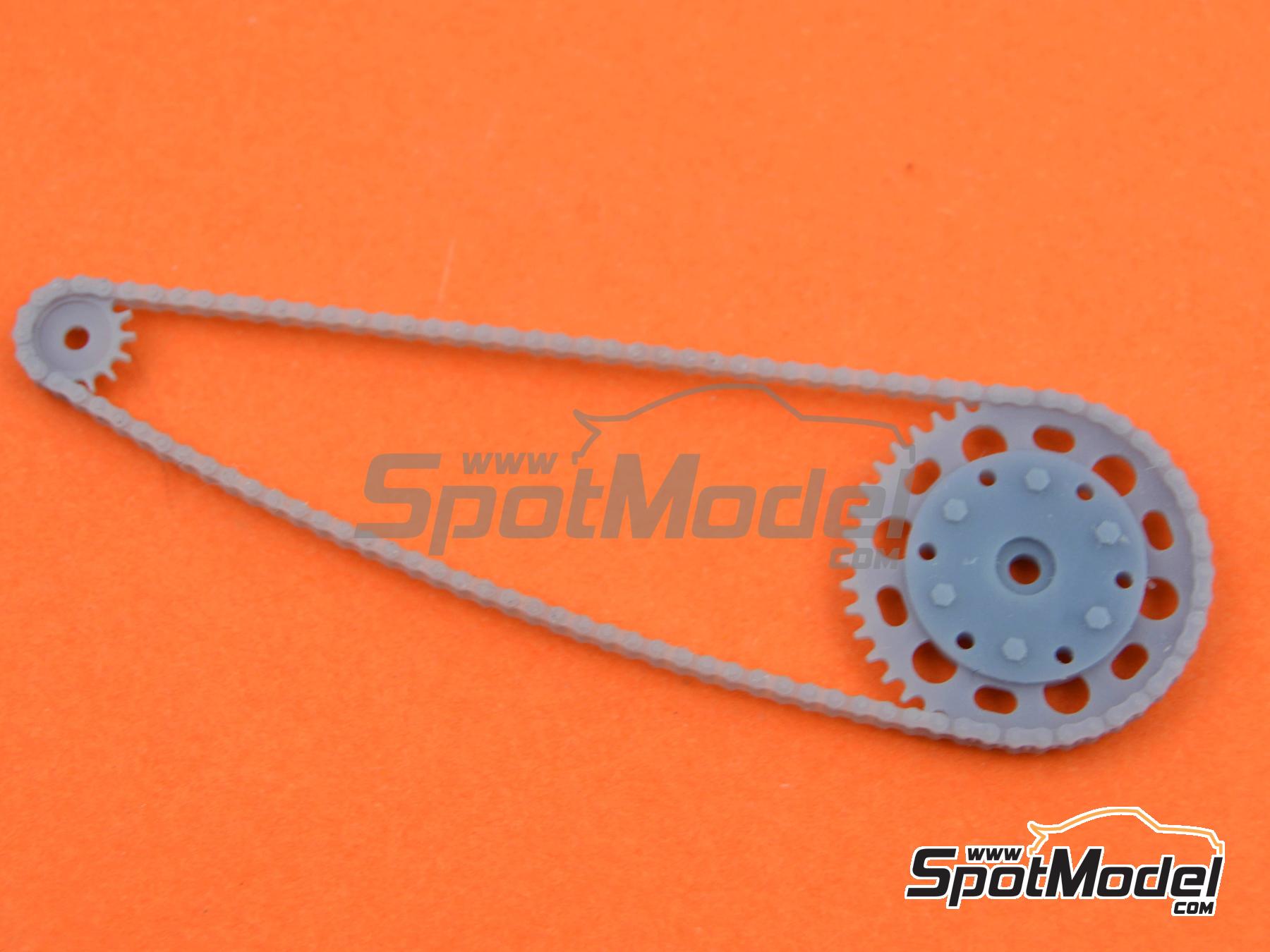 Falcon Scale Models FSM38: Chain set 1/12 scale - Suzuki GSX-R 750 ...