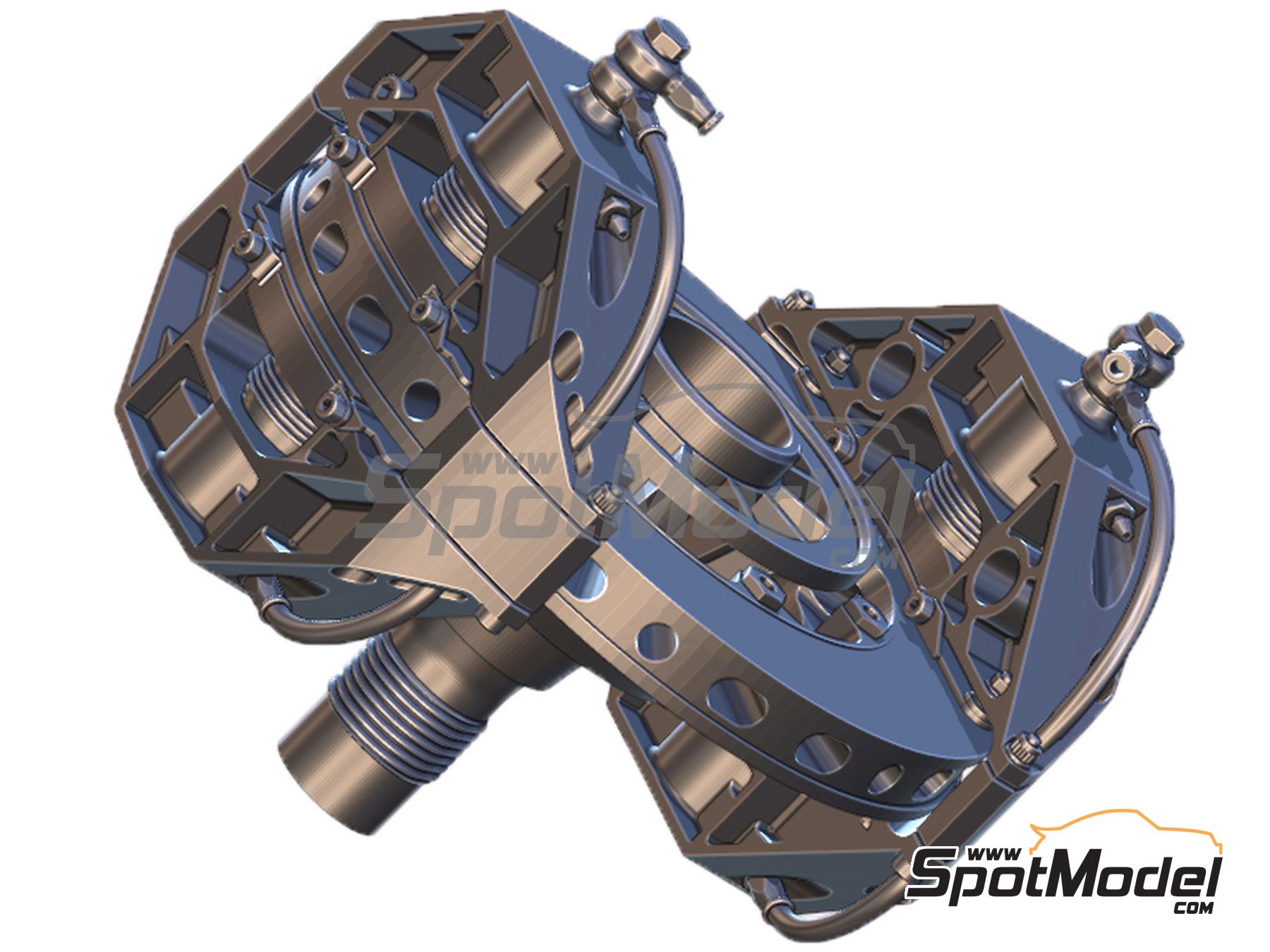 Fat Frog Models DE12065: Brakes 1/12 scale - Brake set for McLaren ...