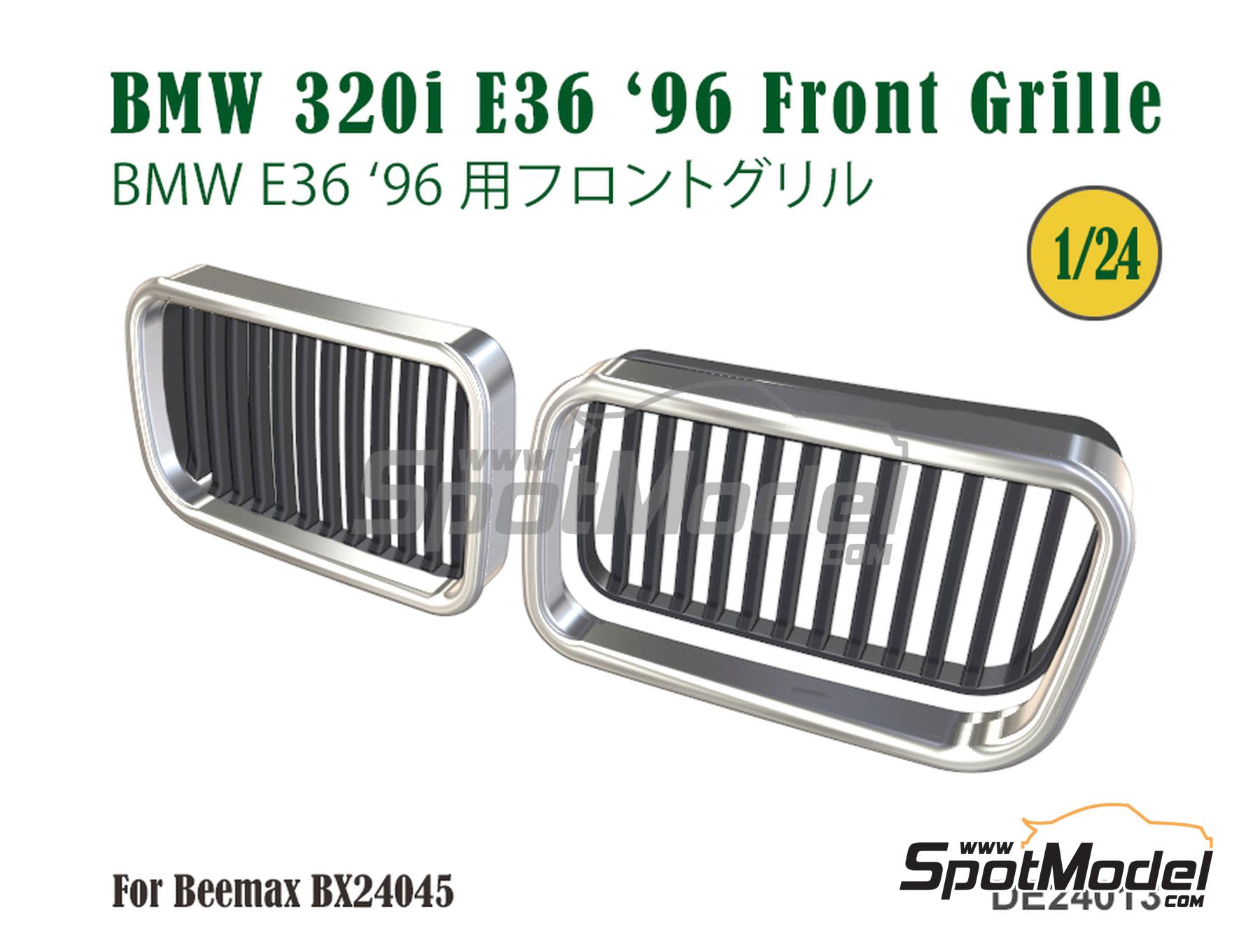 Fat Frog Models DE24013: Detail 1/24 scale - Front grille for BMW 320i ...