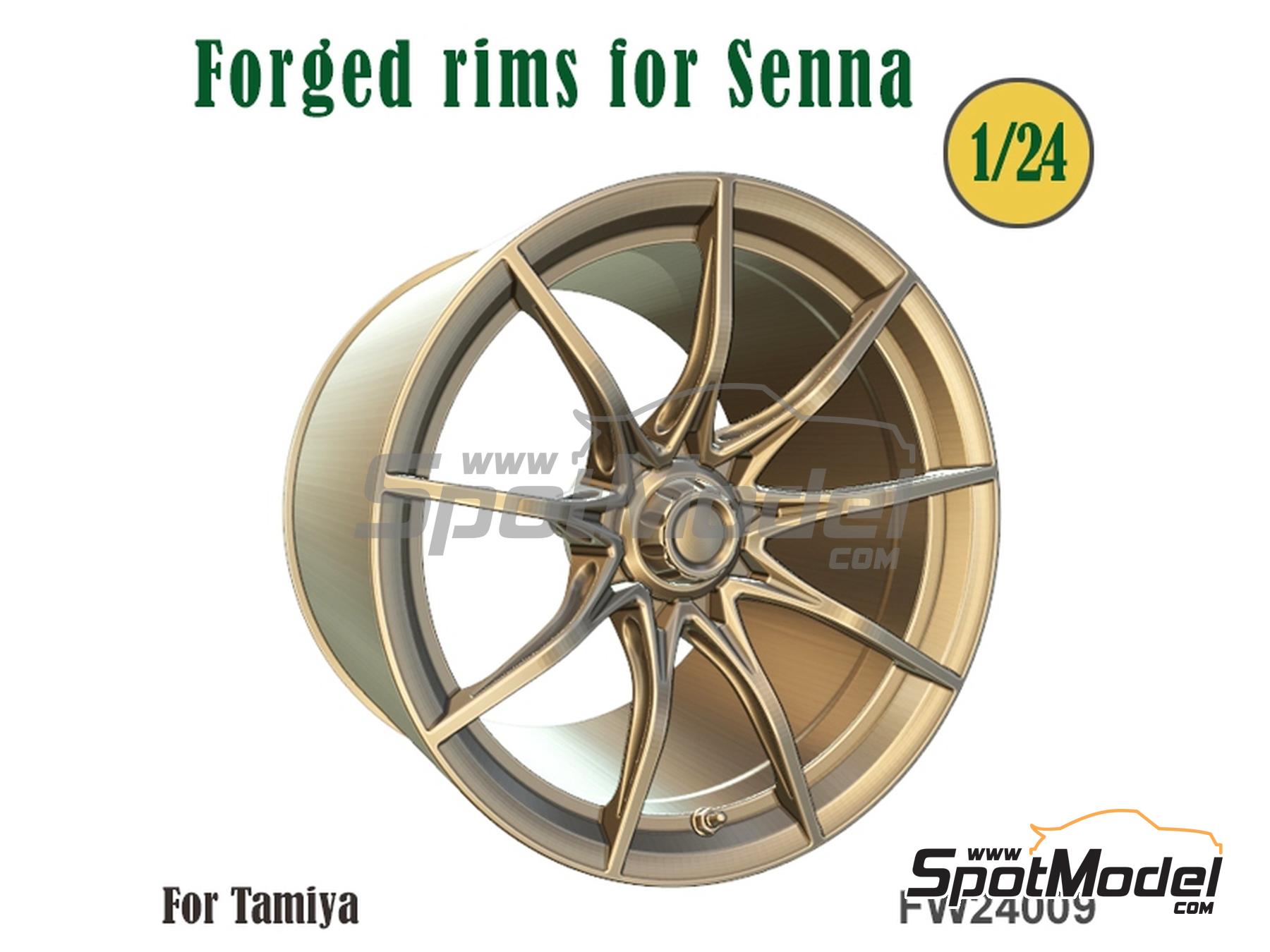 Fat Frog Models FW24009: Rims 1/24 scale - Forged rims for Mclaren ...