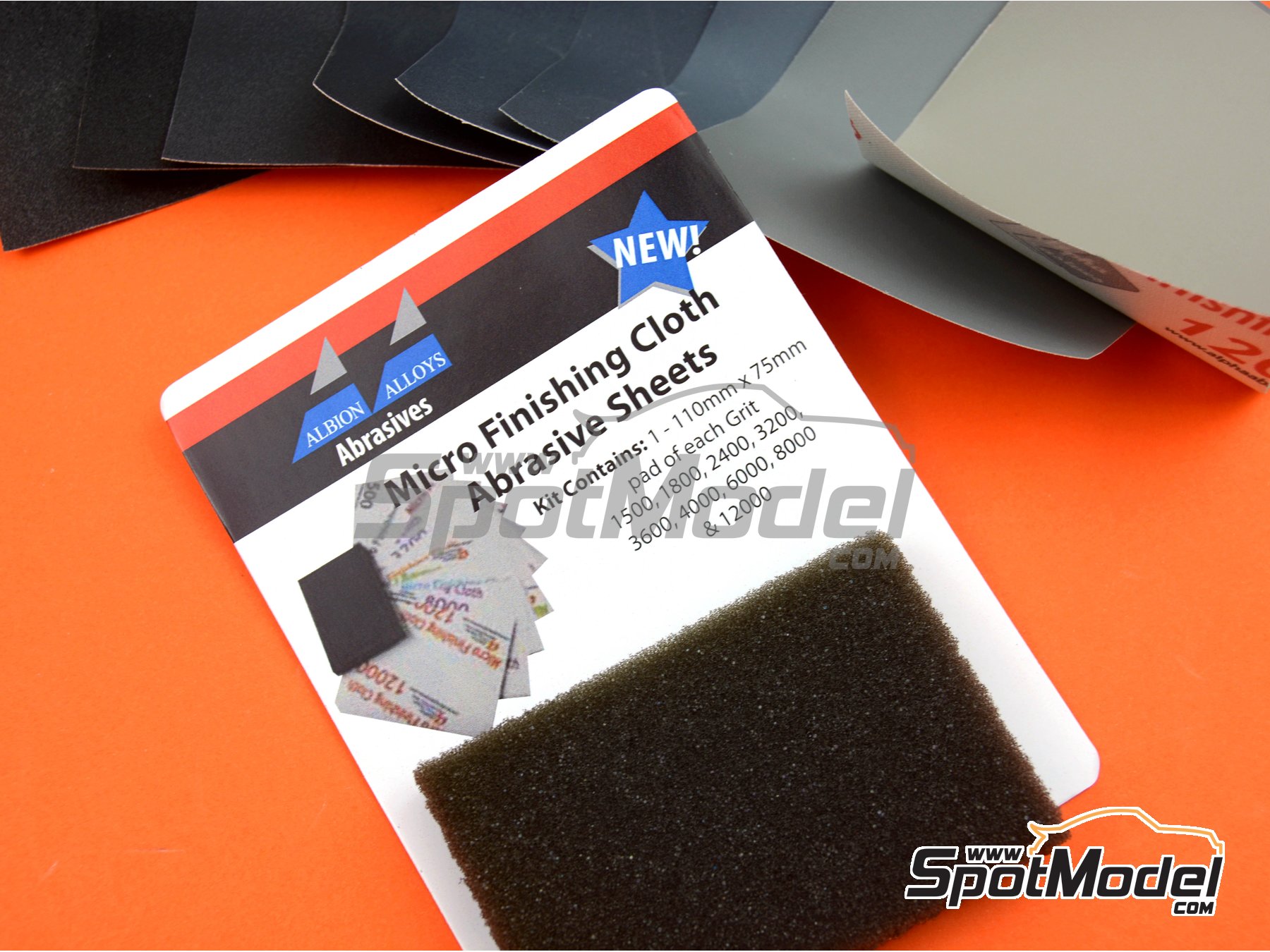Flex i File 2050A: Sandpaper Micro Finishing Cloth Abrasive Sheets Pack ...