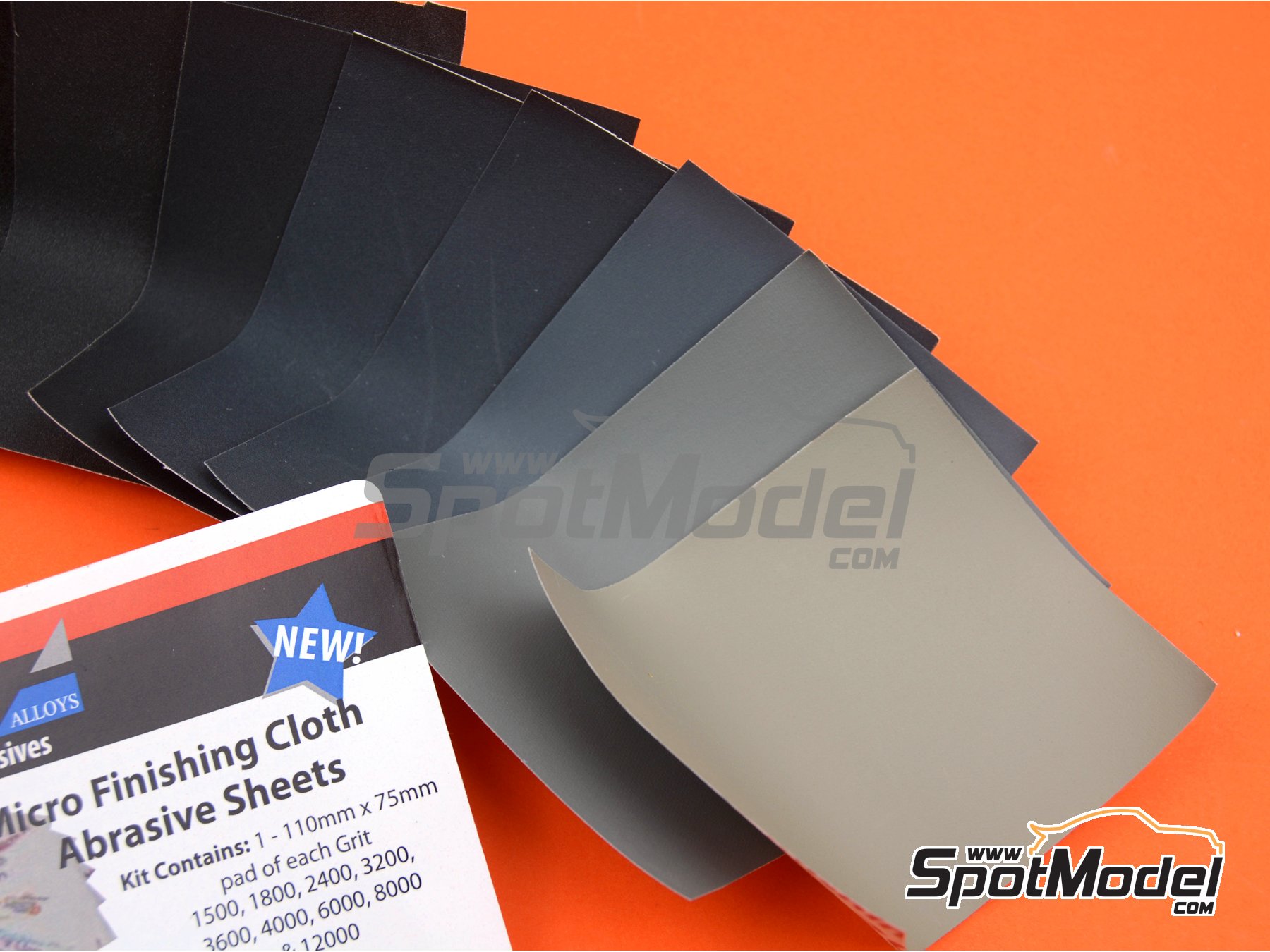 Flex i File 2050A: Sandpaper Micro Finishing Cloth Abrasive Sheets Pack ...