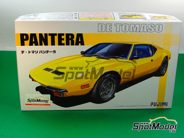 Fujimi 125572: Car scale model kit 1/24 scale - De Tomaso Pantera (ref ...