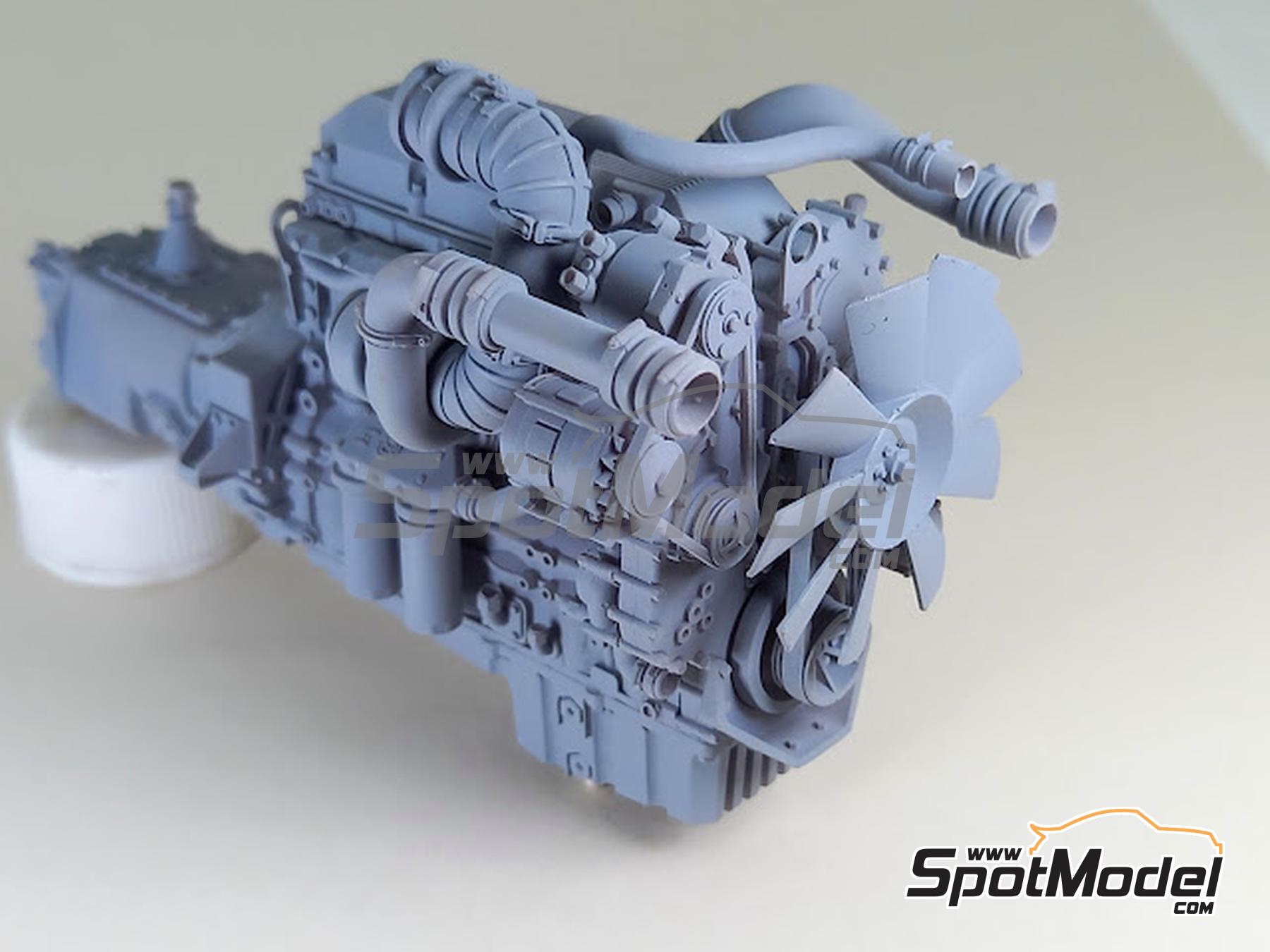 GPmodeling DD60: Engine 1/24 scale - Peterbilt Detroit Diesel Series 60 ...