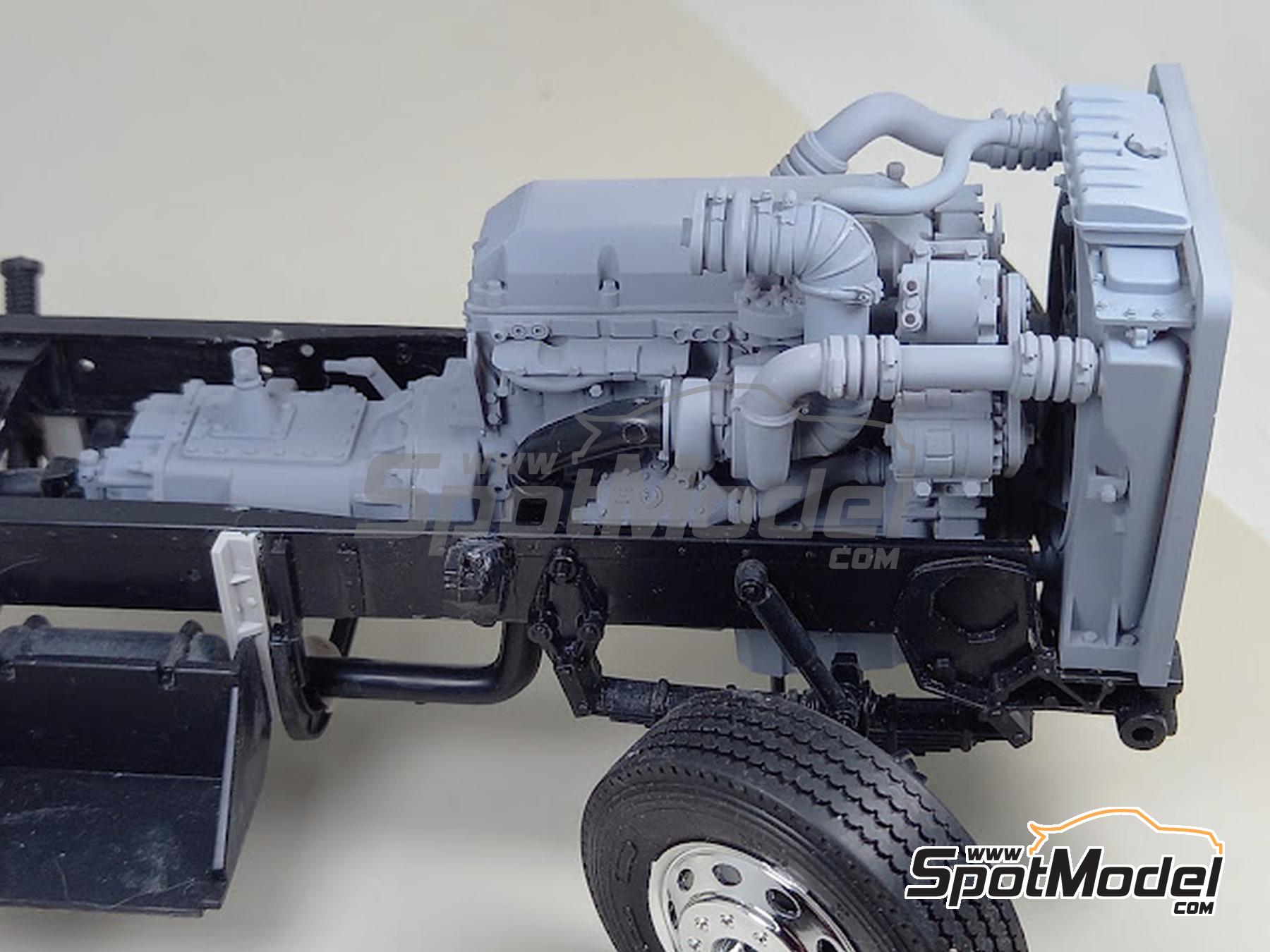 GPmodeling DD60: Engine 1/24 scale - Peterbilt Detroit Diesel Series 60 ...