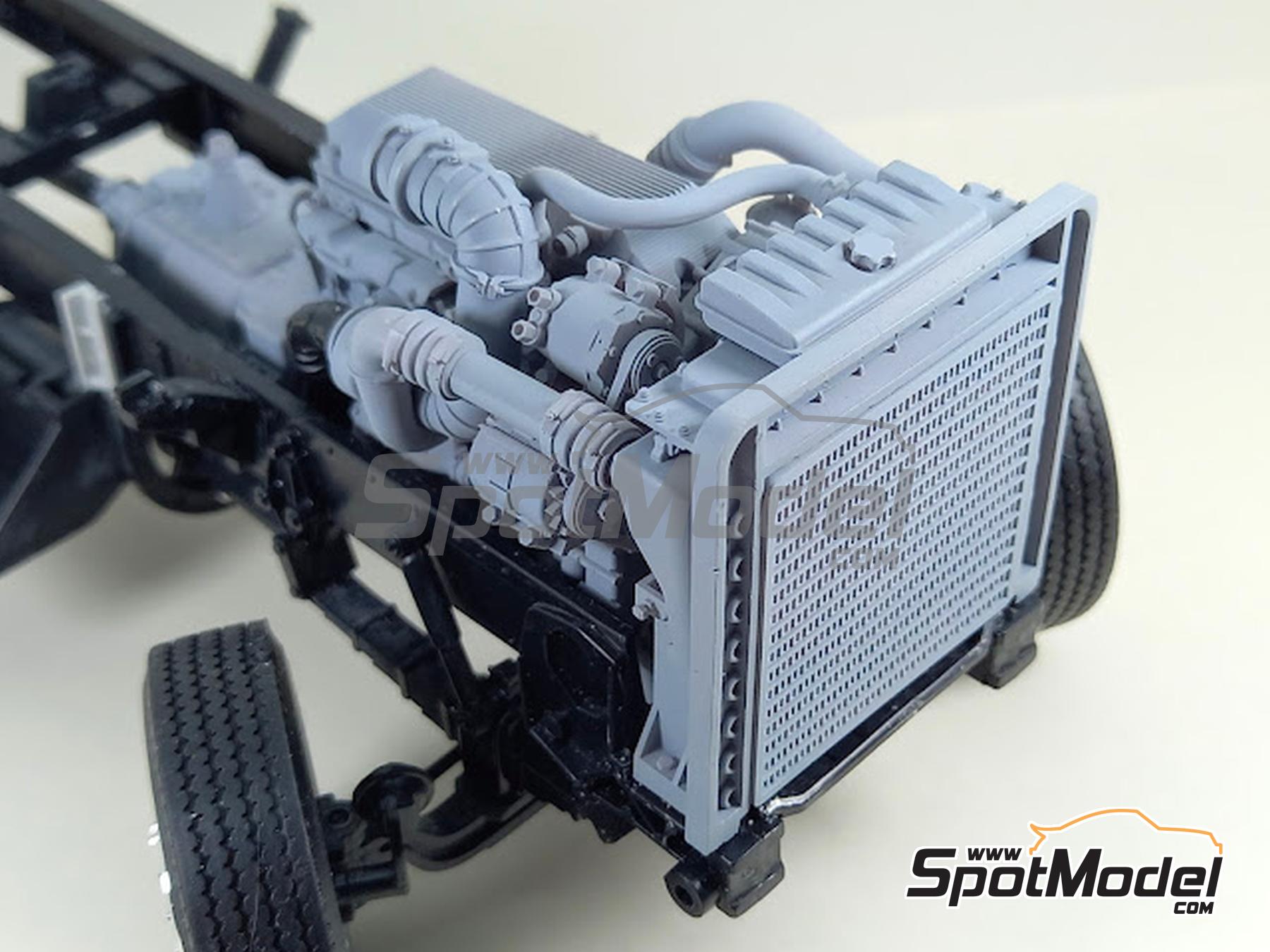 GPmodeling DD60: Engine 1/24 scale - Peterbilt Detroit Diesel Series 60 ...