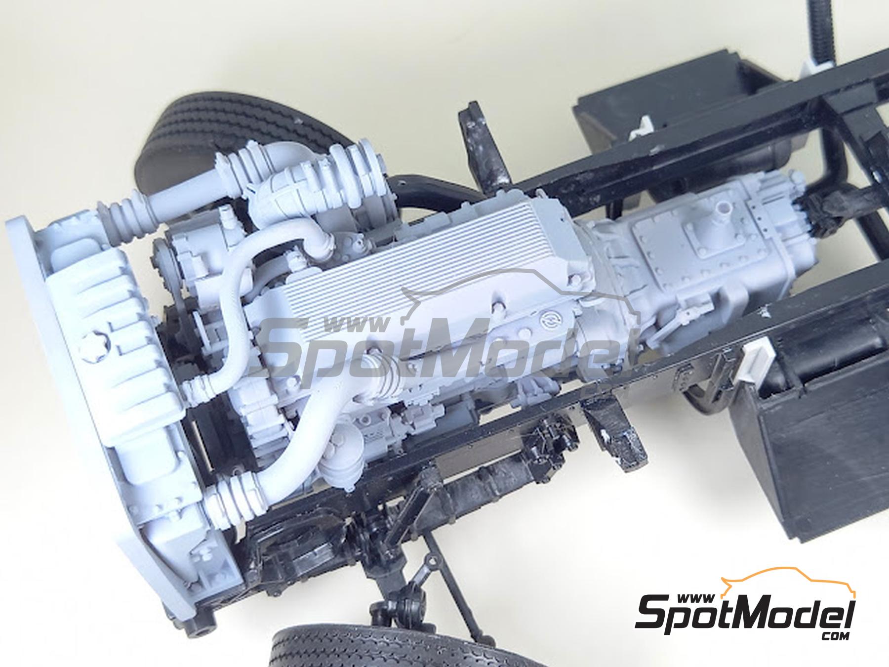 GPmodeling DD60: Engine 1/24 scale - Peterbilt Detroit Diesel Series 60 ...