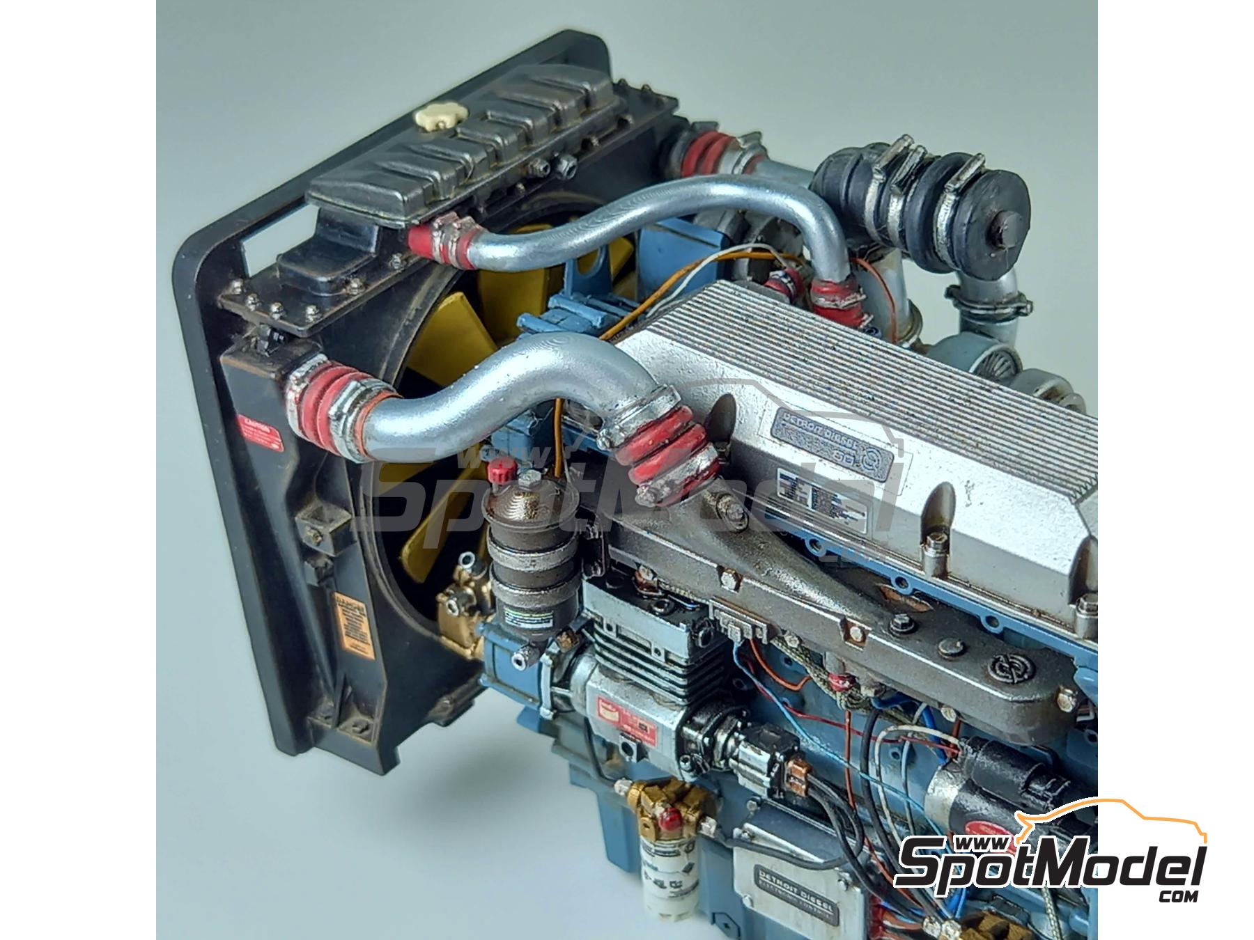 GPmodeling DD60: Engine 1/24 scale - Peterbilt Detroit Diesel Series 60 ...