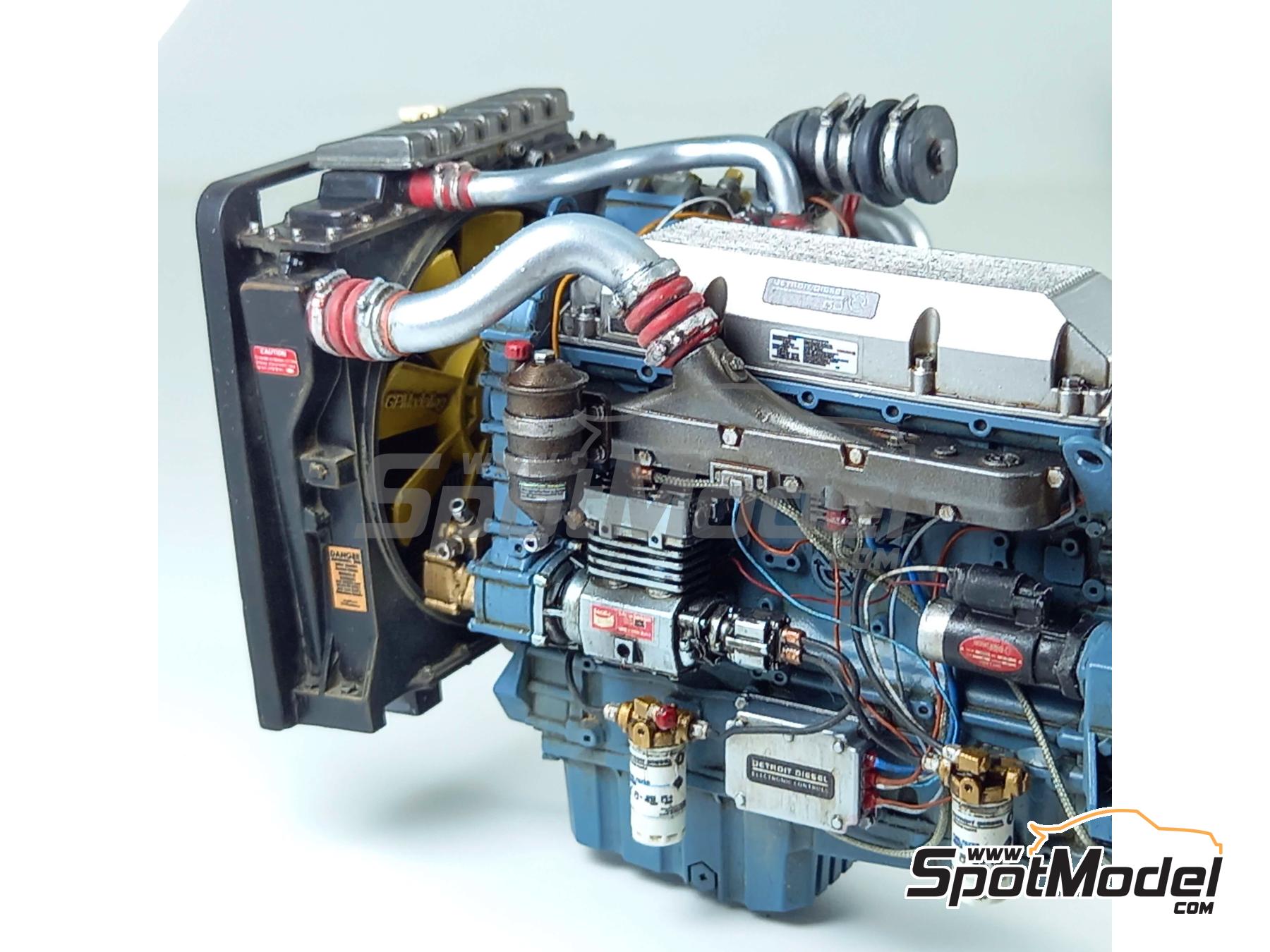 GPmodeling DD60: Engine 1/24 scale - Peterbilt Detroit Diesel Series 60 ...