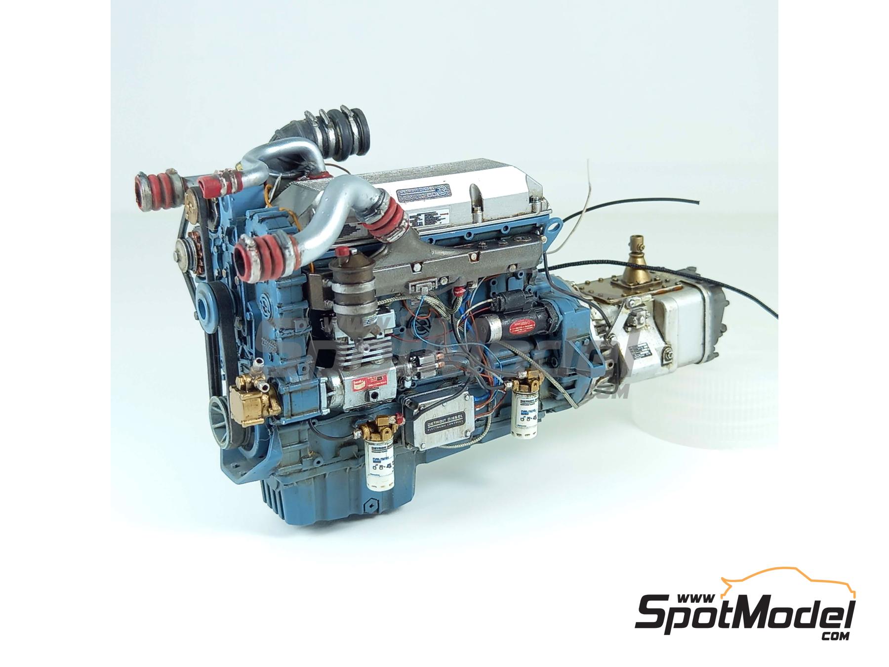 GPmodeling DD60: Engine 1/24 scale - Peterbilt Detroit Diesel Series 60 ...