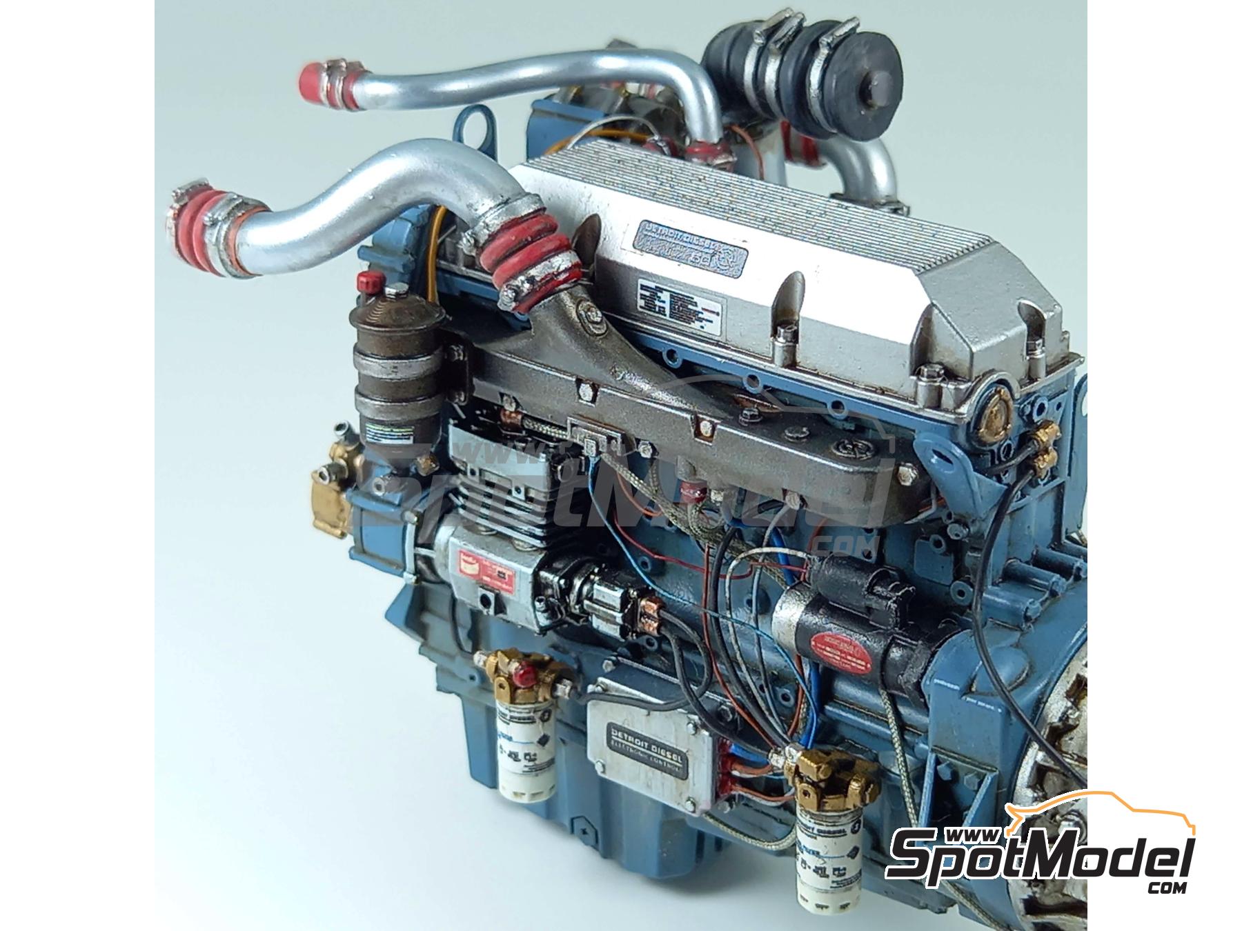 GPmodeling DD60: Engine 1/24 scale - Peterbilt Detroit Diesel Series 60 ...