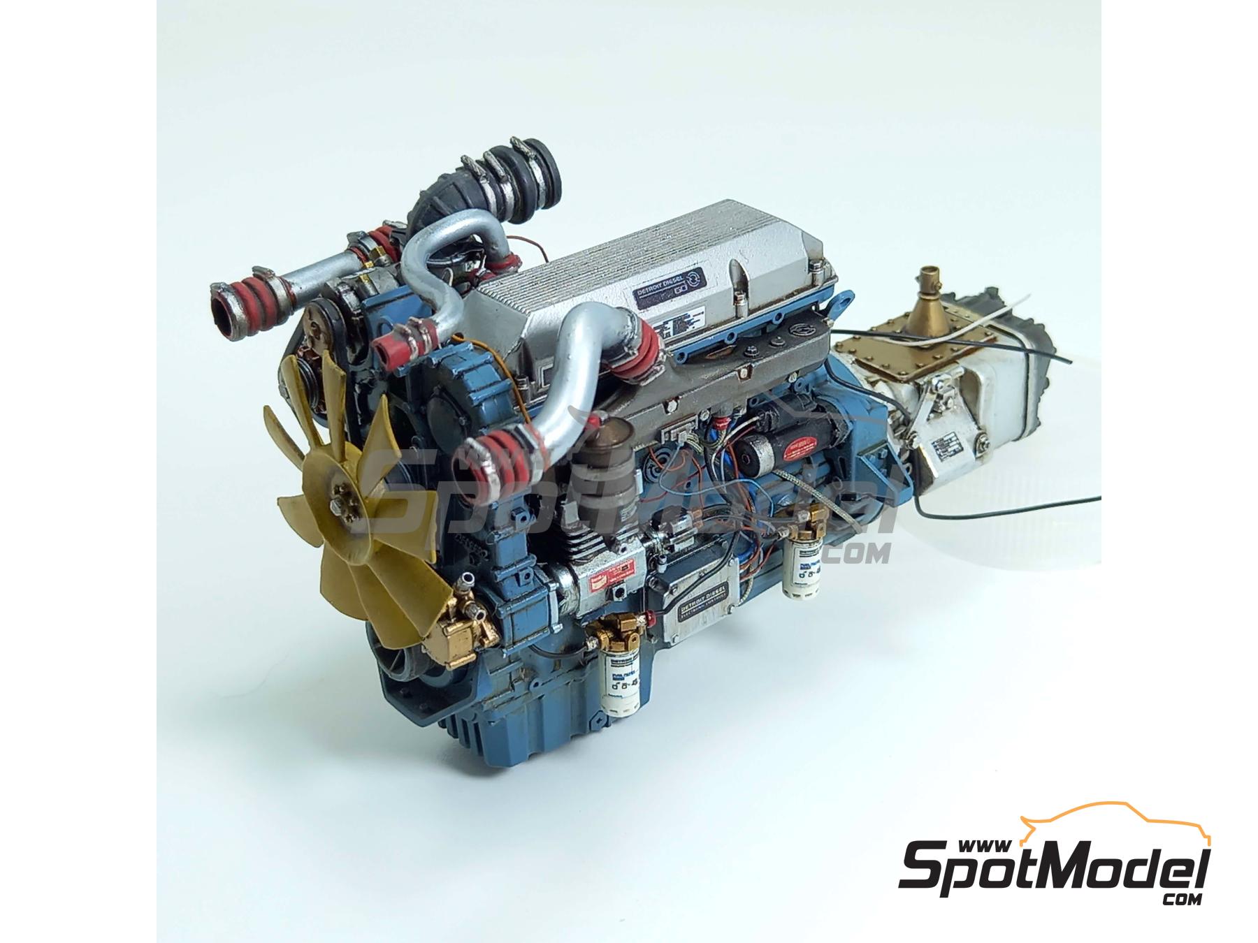 GPmodeling DD60: Engine 1/24 scale - Peterbilt Detroit Diesel Series 60 ...