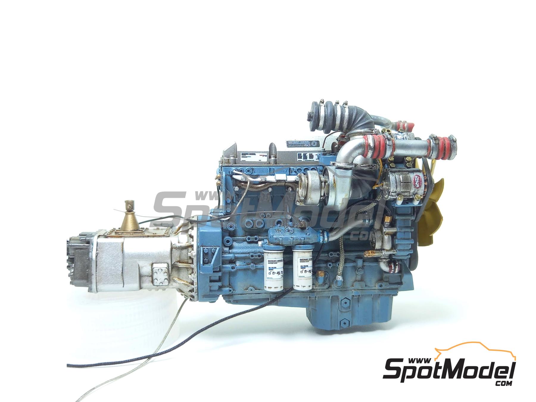 GPmodeling DD60: Engine 1/24 scale - Peterbilt Detroit Diesel Series 60 ...