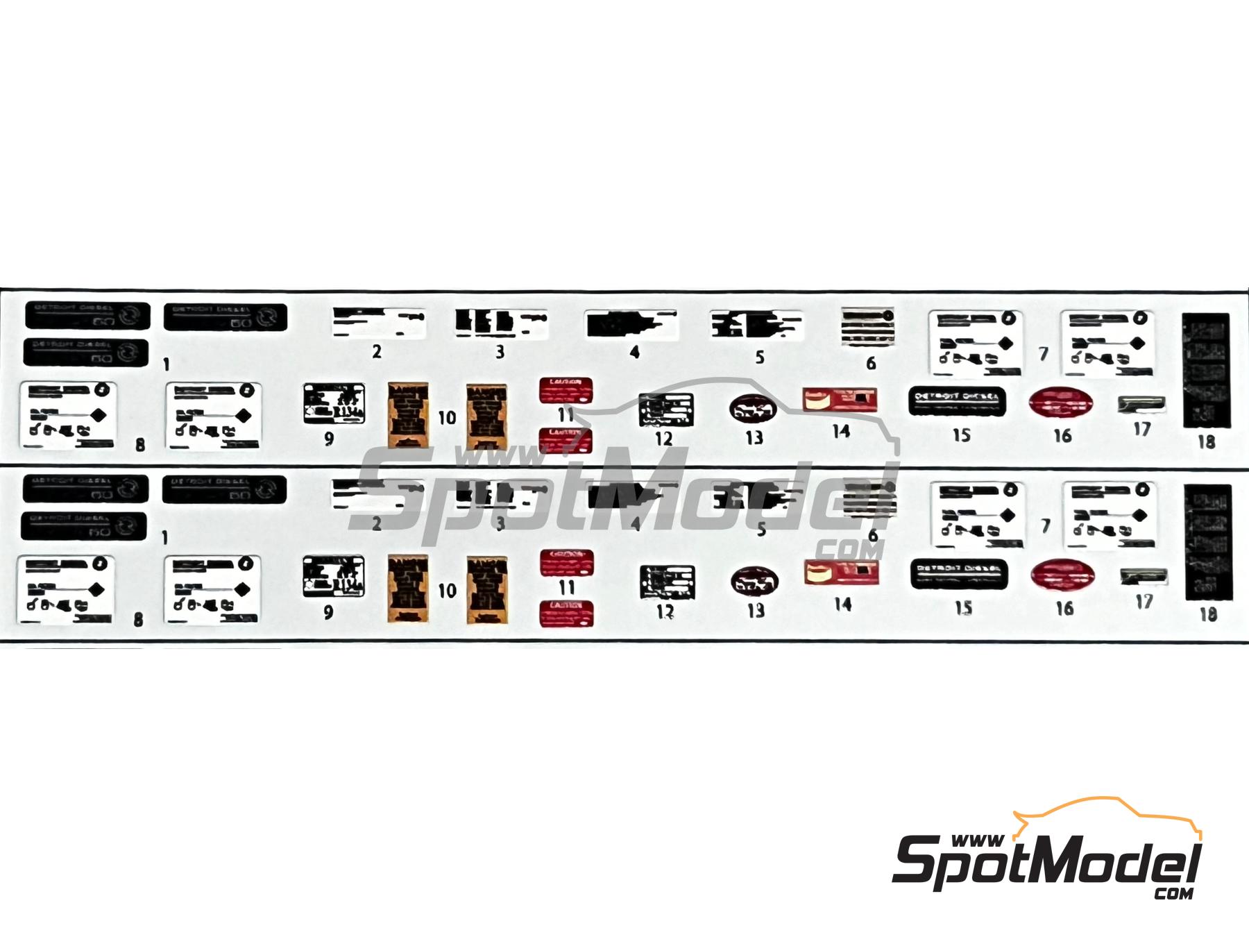 GPmodeling DD60: Engine 1/24 scale - Peterbilt Detroit Diesel Series 60 ...