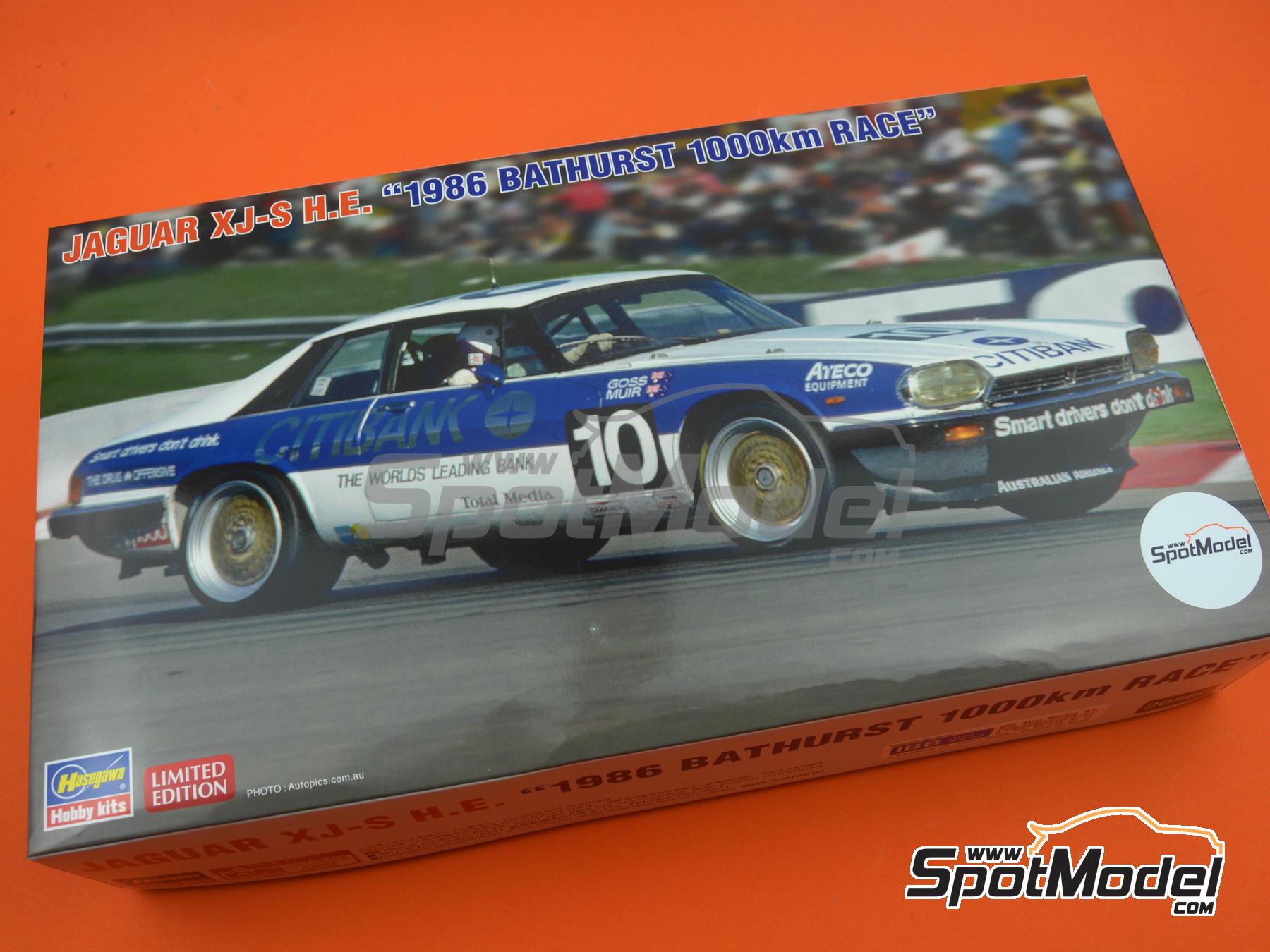 Hasegawa 20580: Car scale model kit 1/24 scale - Jaguar XJ-S H.E. Group ...