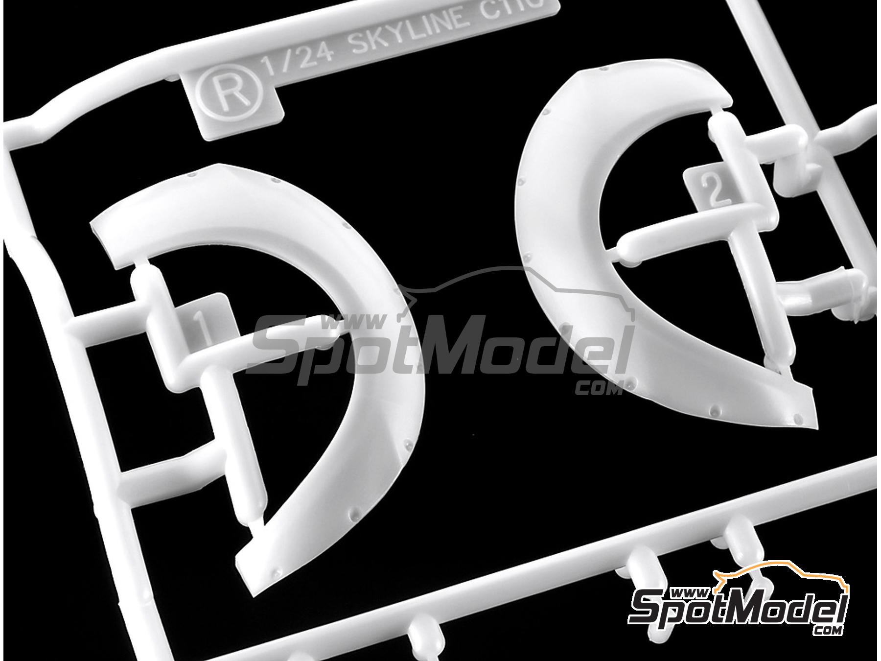 Hasegawa 20642: Car scale model kit 1/24 scale - Nissan Skyline 2000GT ...