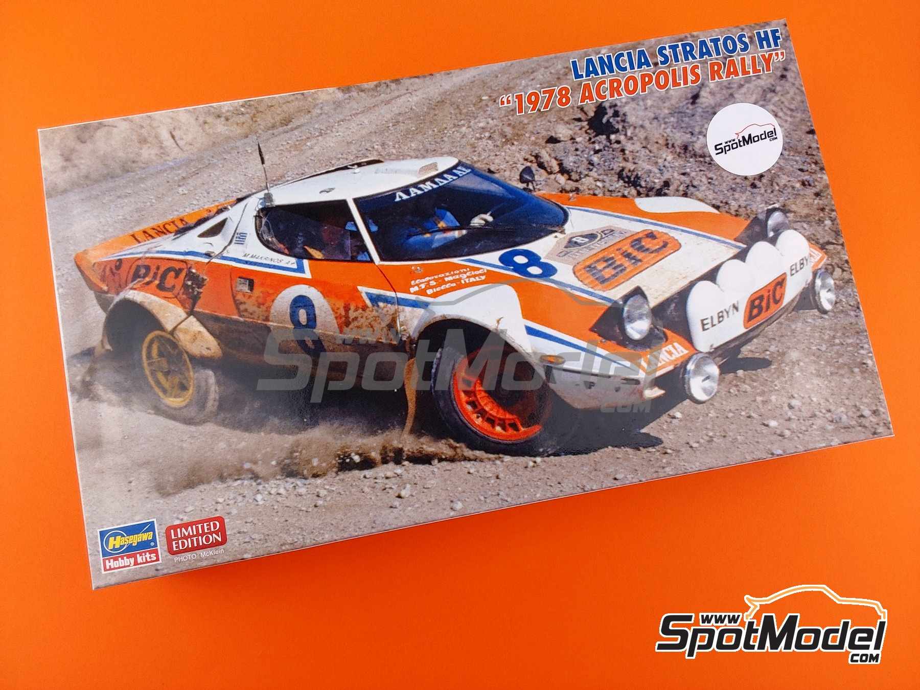 Hasegawa 20692: Car scale model kit 1/24 scale - Lancia Stratos HF ...