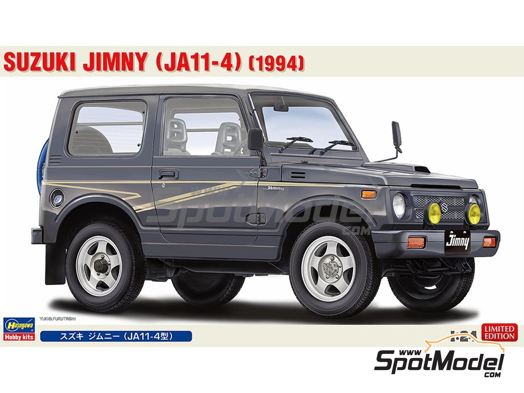 Hasegawa 20784: Car scale model kit 1/24 scale - Suzuki Jimny (JA11-4 ...