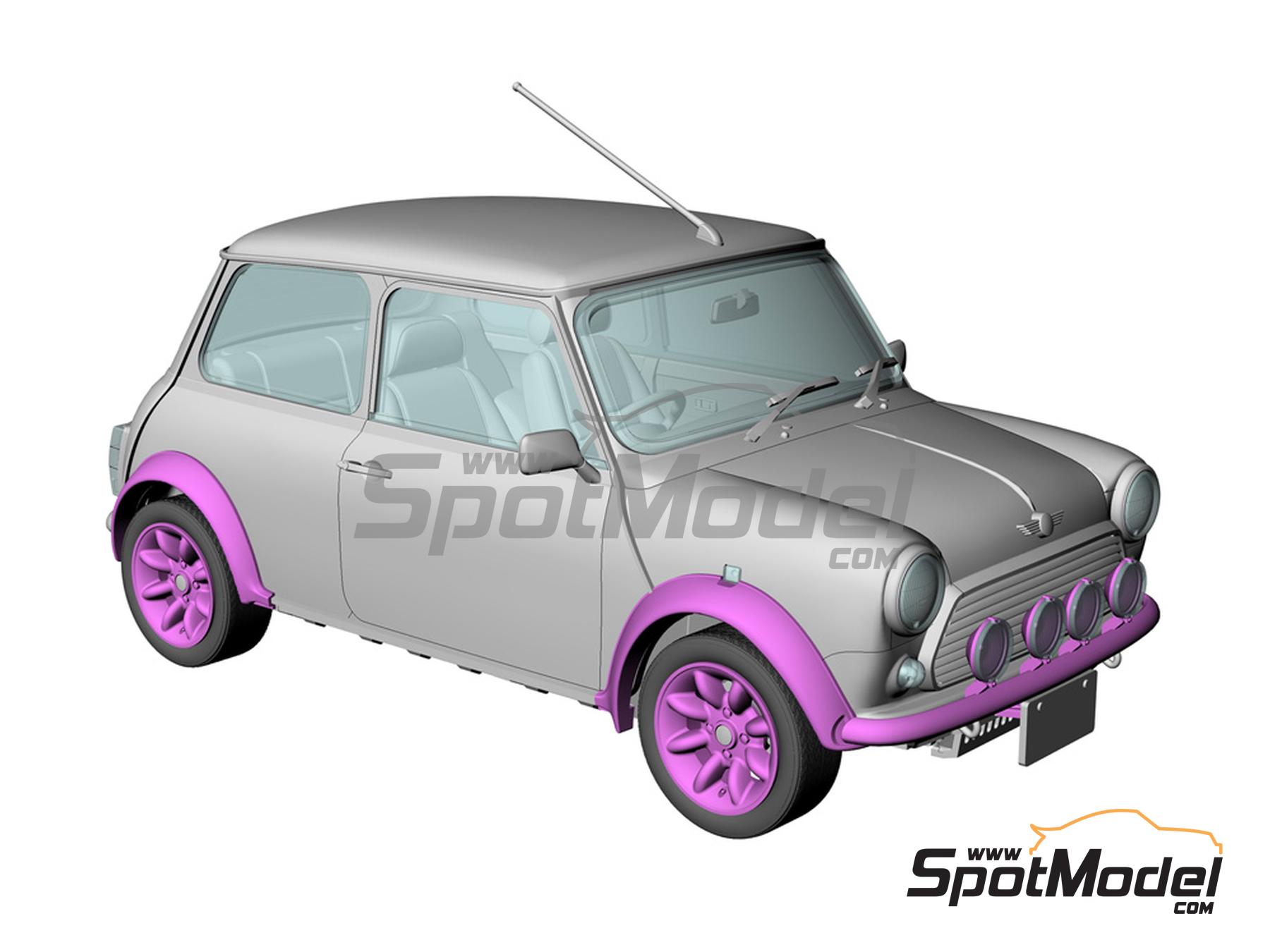Hasegawa 21157: Car scale model kit 1/24 scale - Mini Cooper 1.3 Sport ...