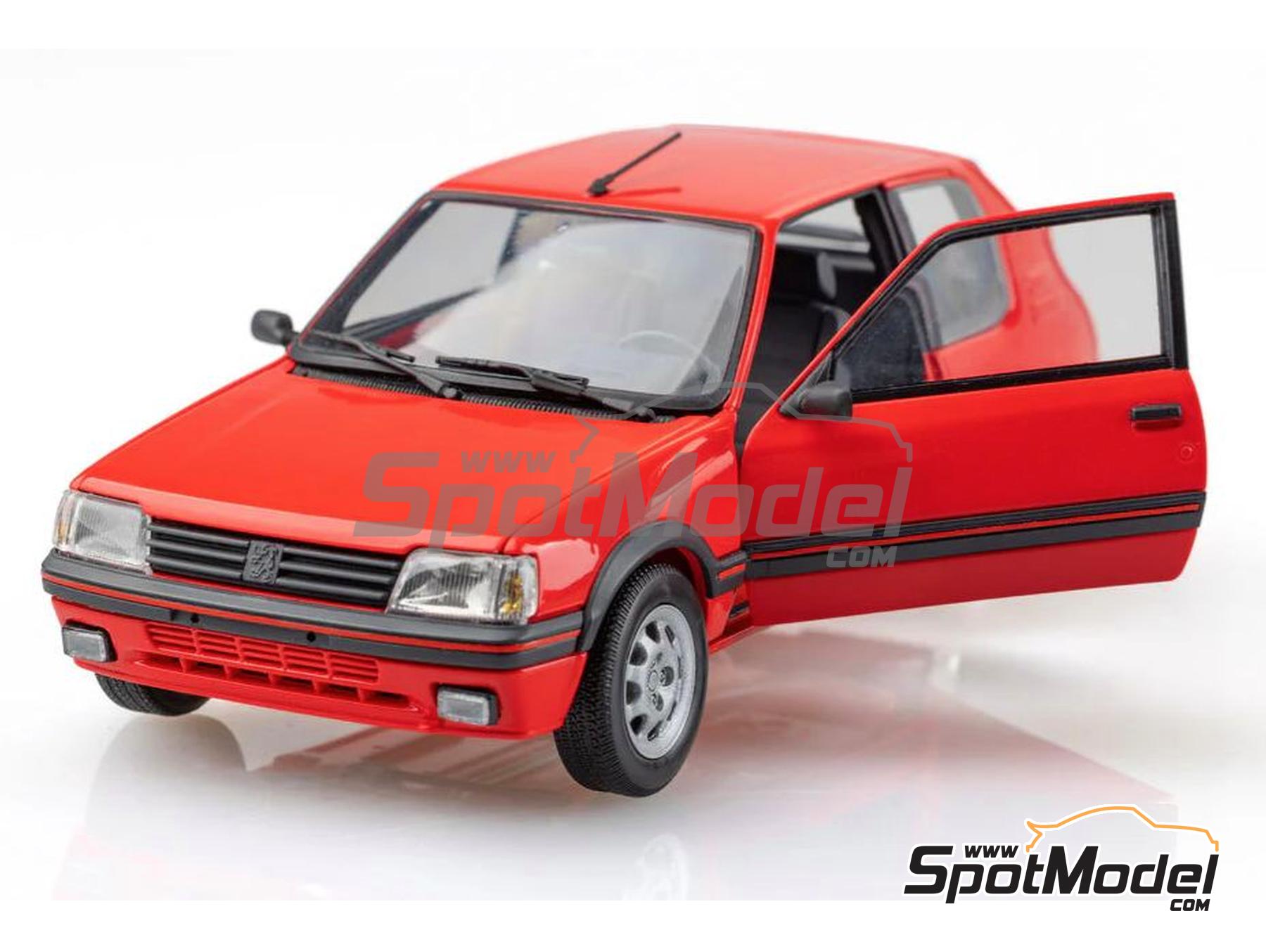 Heller 82705: Car scale model kit 1/24 scale - Peugeot 205 GTI (ref ...