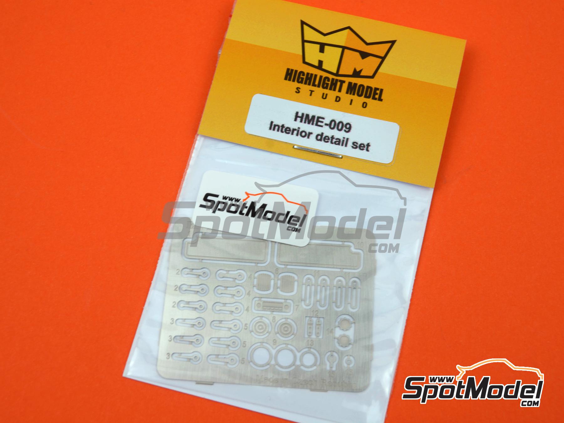 Highlight Model Studio HME-009: Detail 1/24 scale - Interior detail ...