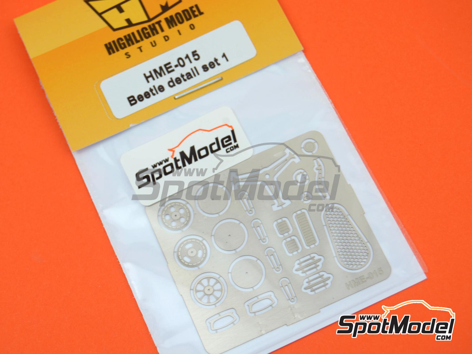 Highlight Model Studio HME-015: Detail 1/24 scale - Volkswagen Beetle ...