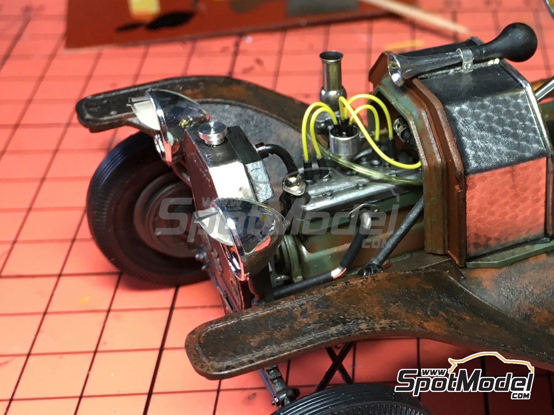 Highlight Model Studio HME-057: Detail 1/24 scale - Headlight visor set ...