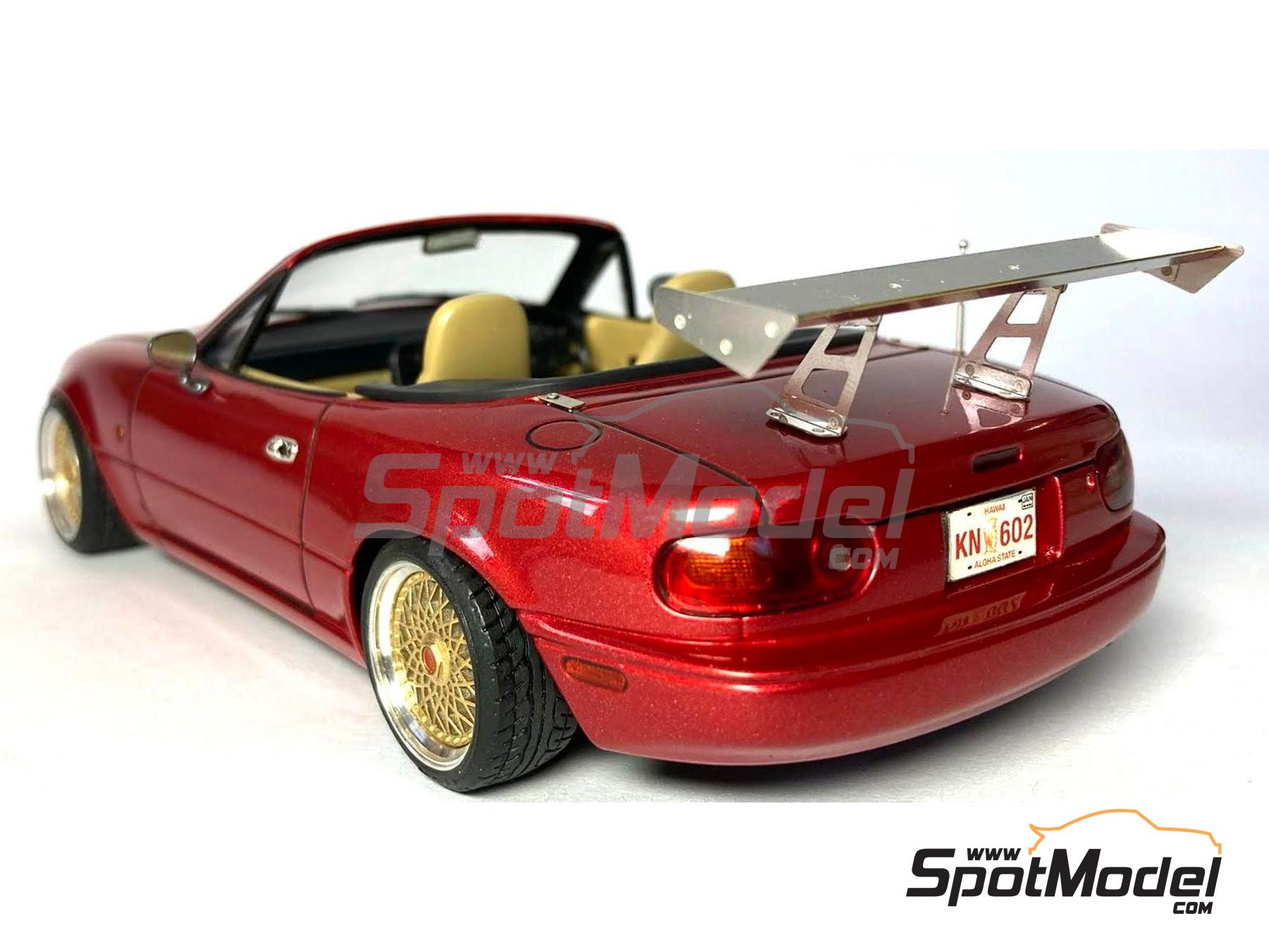 Highlight Model Studio HME-071: Wing set 1/24 scale - Spoiler wing 1 ...