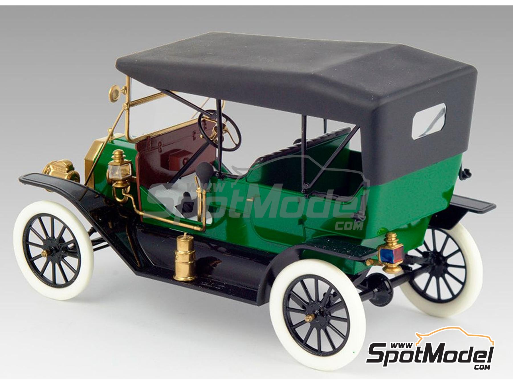 ICM 24002: Car scale model kit 1/24 scale - Ford Model T Touring 1911 ...