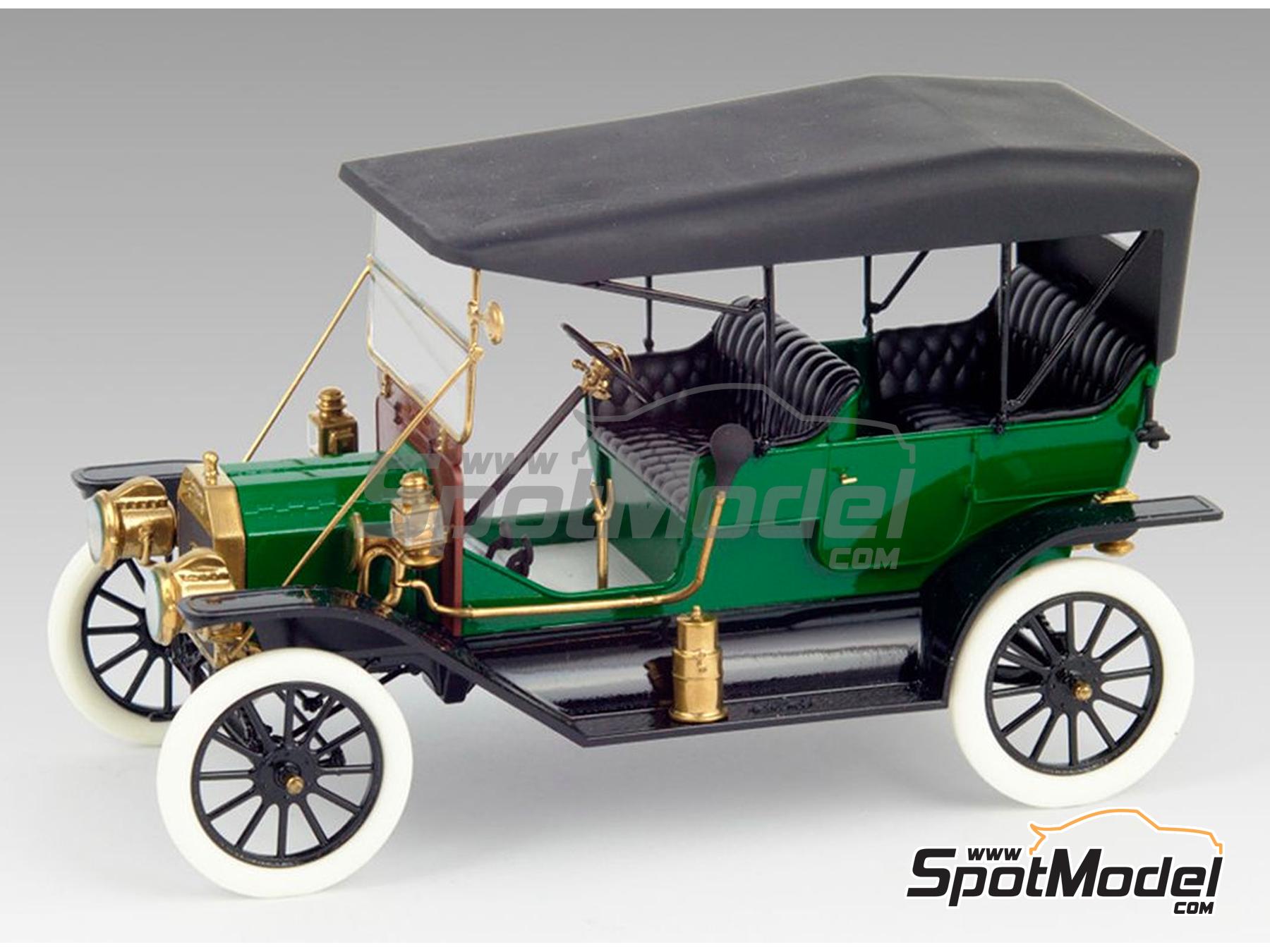 ICM 24002: Car scale model kit 1/24 scale - Ford Model T Touring 1911 ...