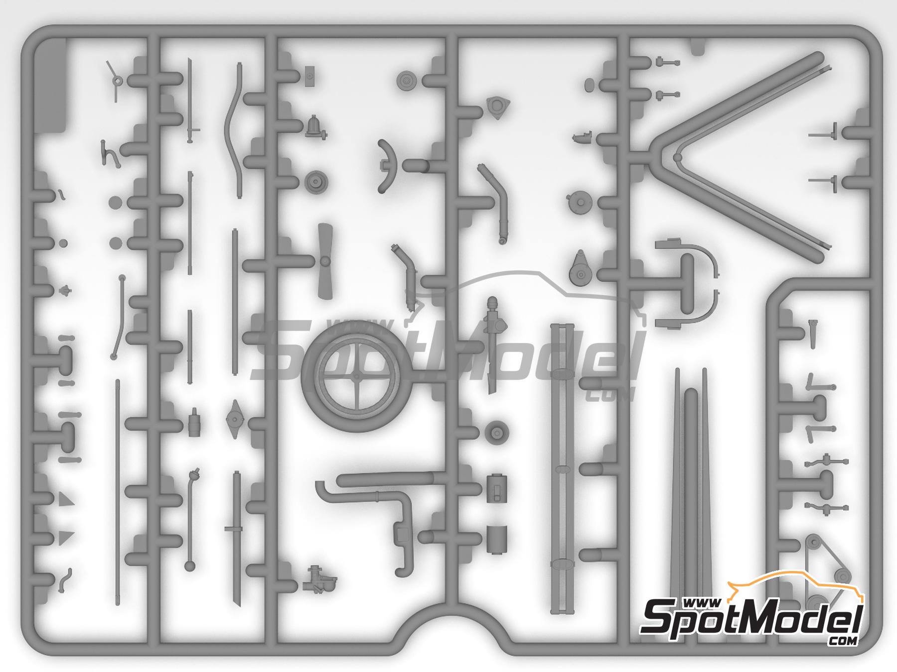 ICM 24050: Car scale model kit 1/24 scale - Ford Model A Standard ...