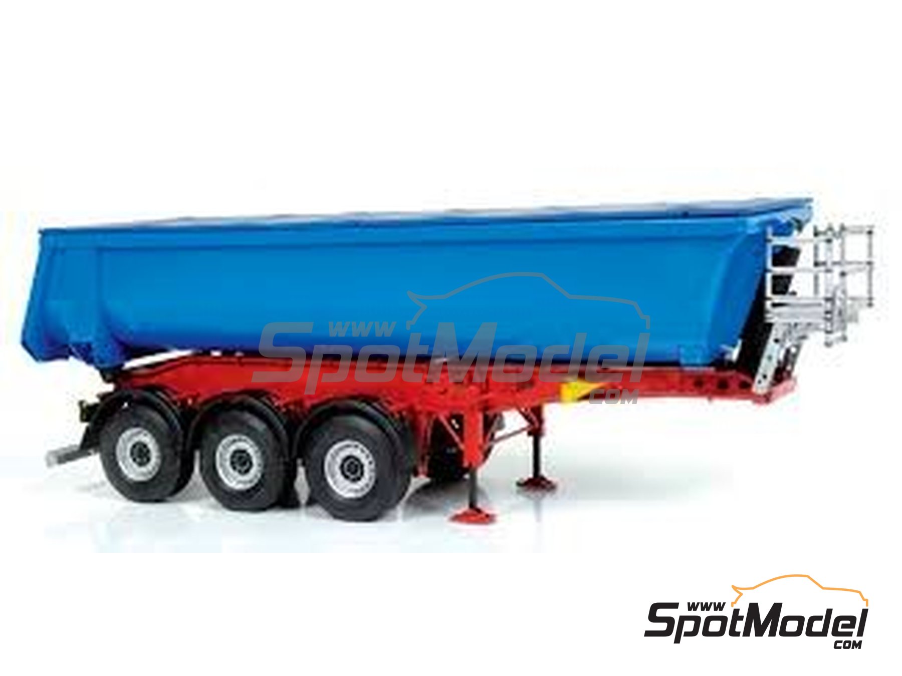 Italeri 3845: Trailer scale model kit 1/24 scale - Dumper trailer (ref ...