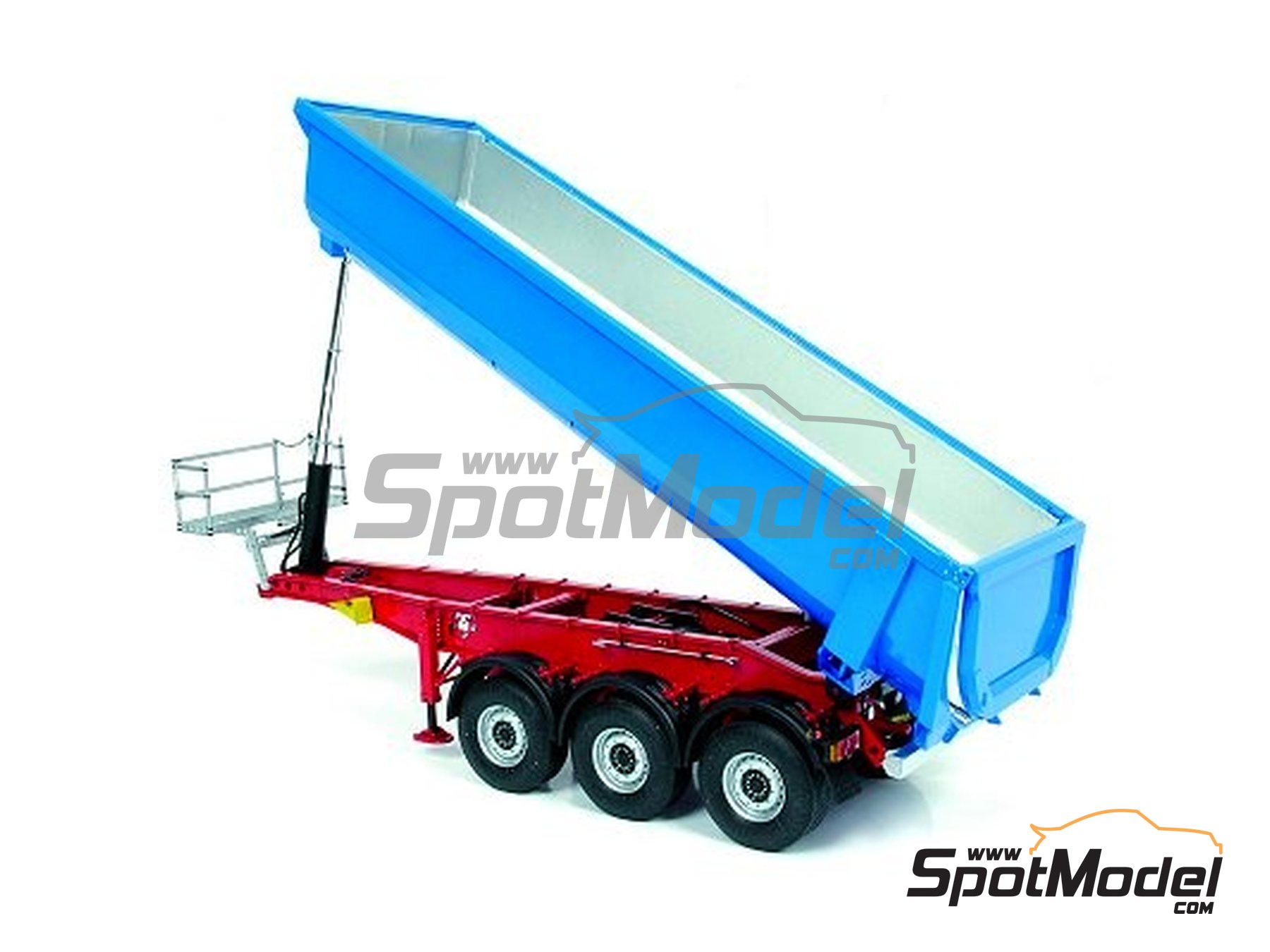Italeri 3845: Trailer scale model kit 1/24 scale - Dumper trailer (ref ...