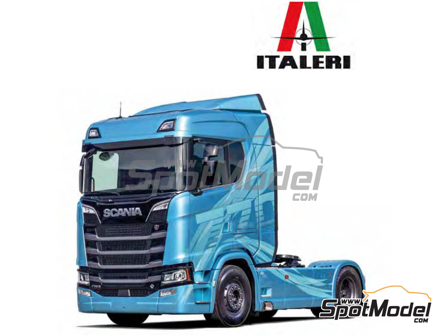 Italeri 3961: Tractor head scale model kit 1/24 scale - Scania 770 ...