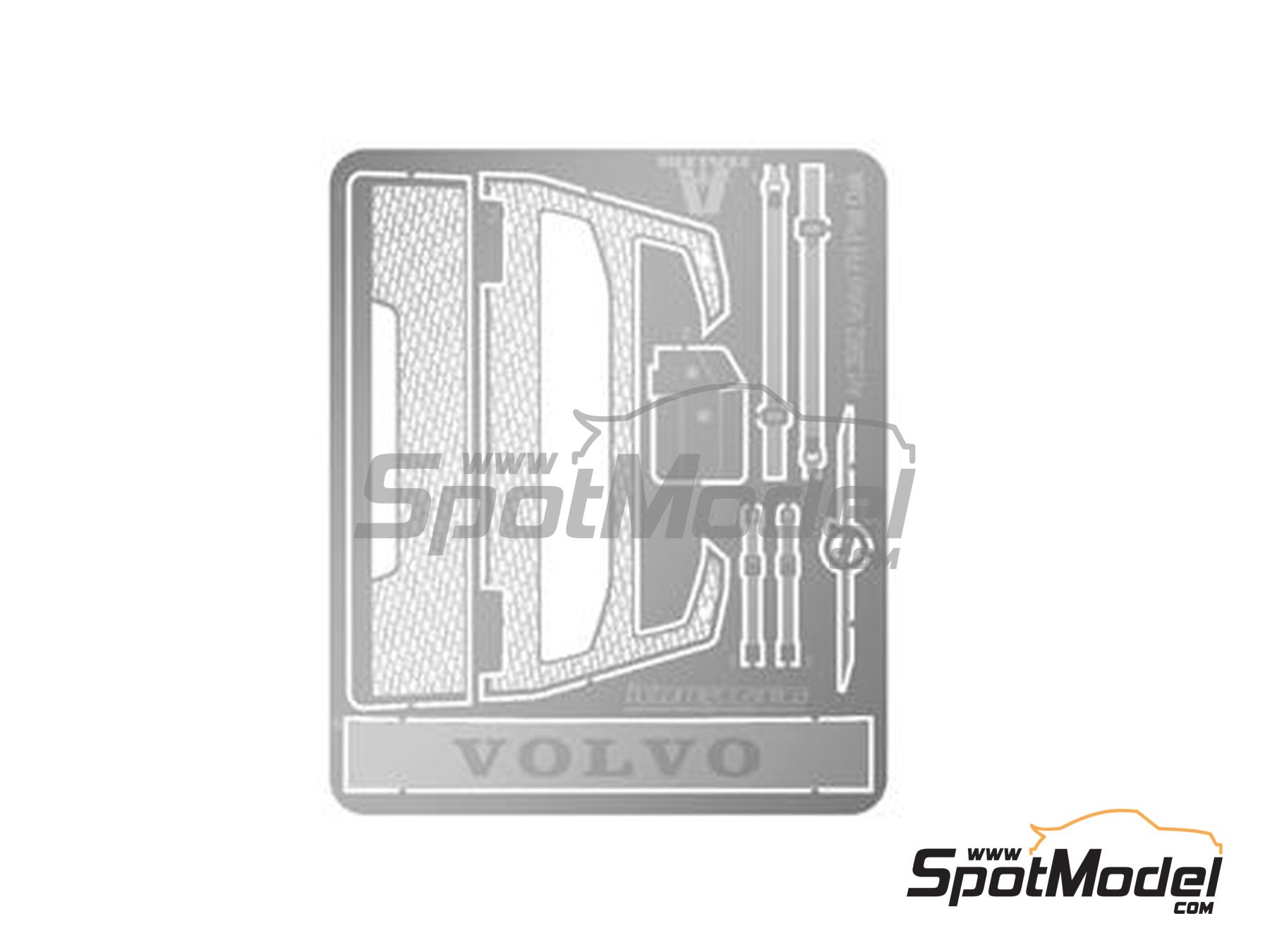 Italeri 3962: Tractor head scale model kit 1/24 scale - Volvo FH Plat ...