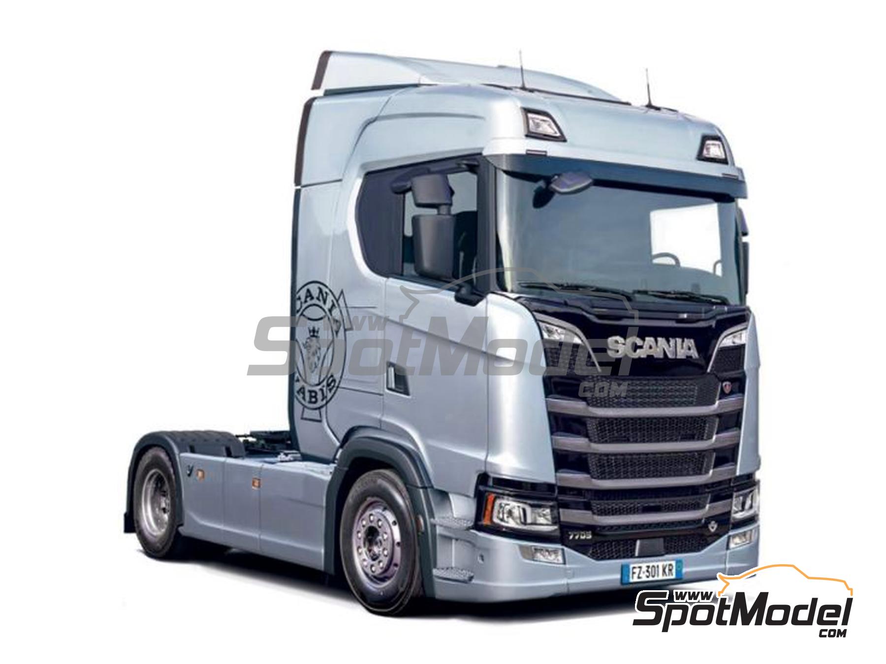 Italeri 3971: Tractor head scale model kit 1/24 scale - Scania S770 ...