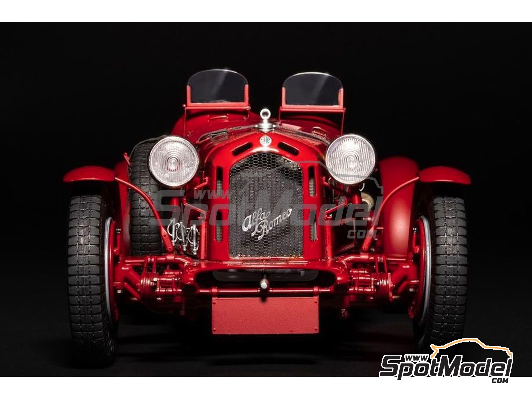 Italeri 4708: Car scale model kit 1/12 scale - Alfa Romeo 8C 2300 ...