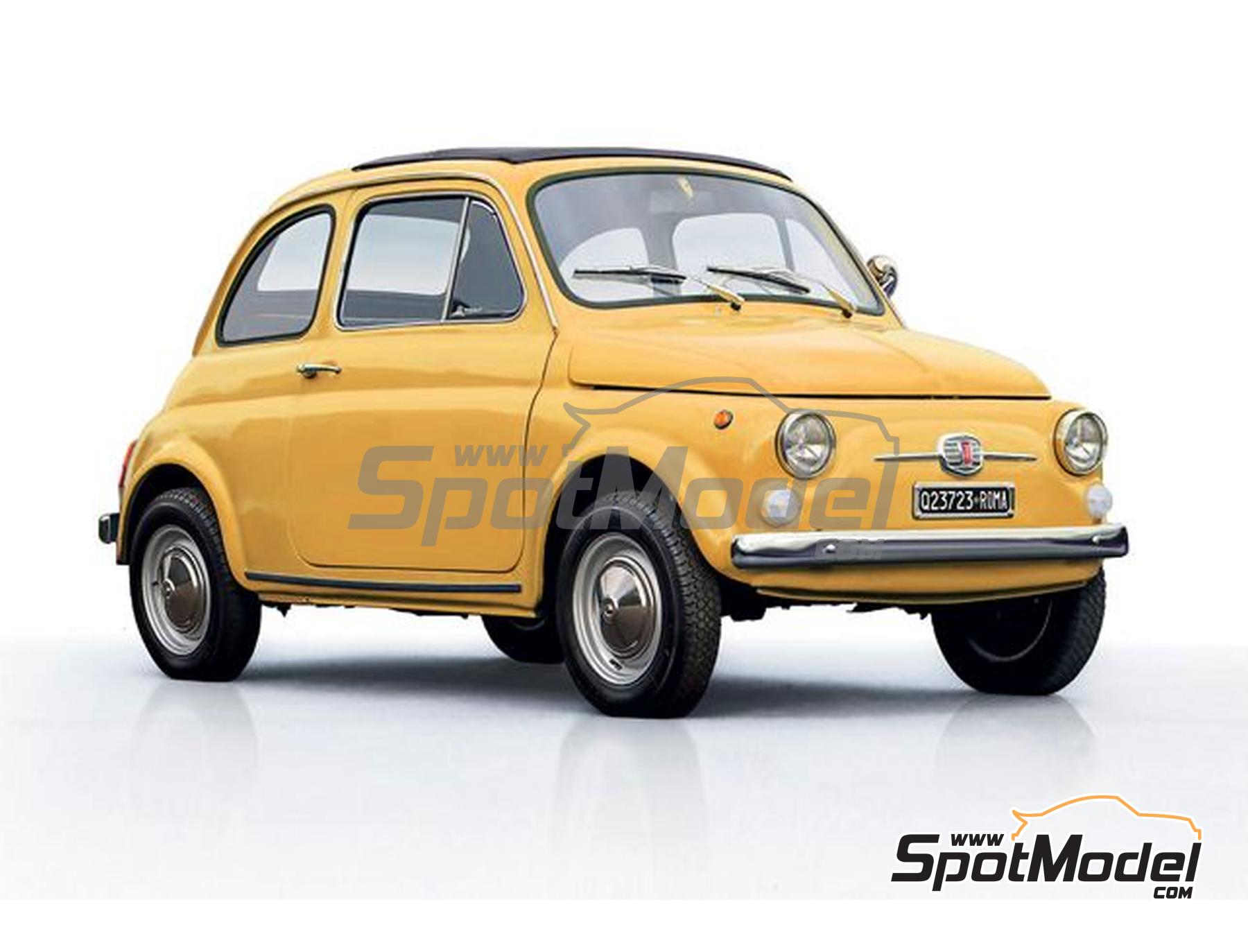 Italeri 4715: Car scale model kit 1/12 scale - Fiat 500 F 1968 (ref ...