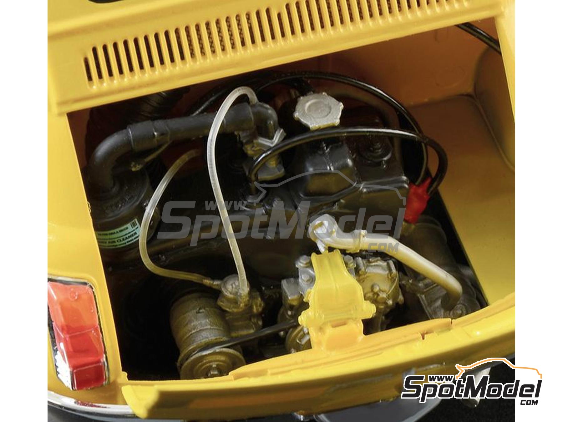 Italeri 4715: Car scale model kit 1/12 scale - Fiat 500 F 1968 (ref ...