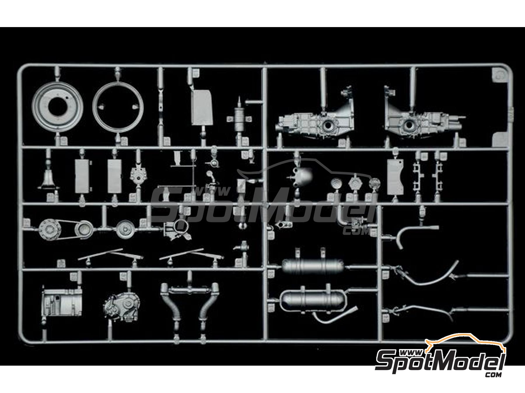 Italeri 4715: Car scale model kit 1/12 scale - Fiat 500 F 1968 (ref ...